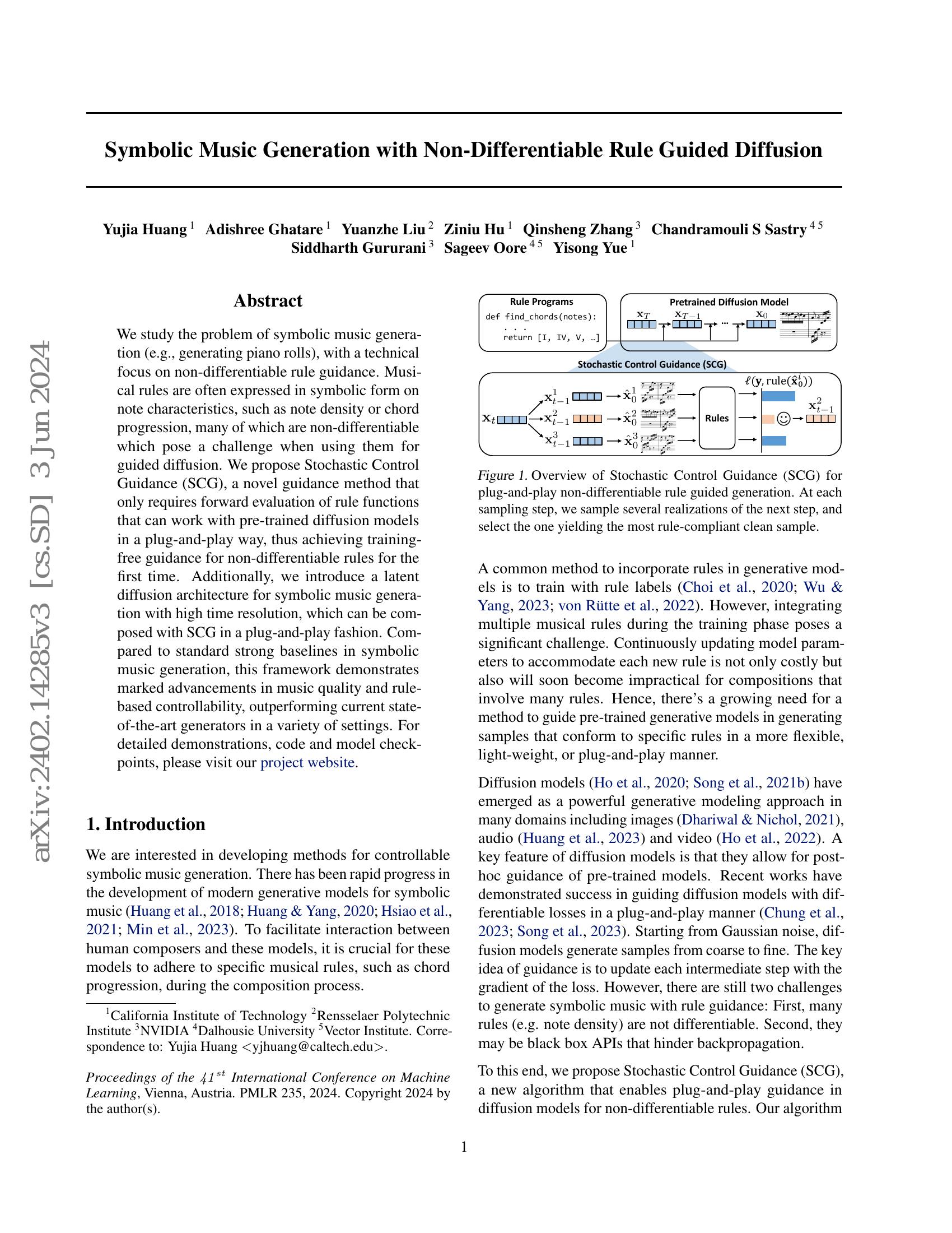 Symbolic Music Generation with Non-Differentiable Rule Guided Diffusion ...