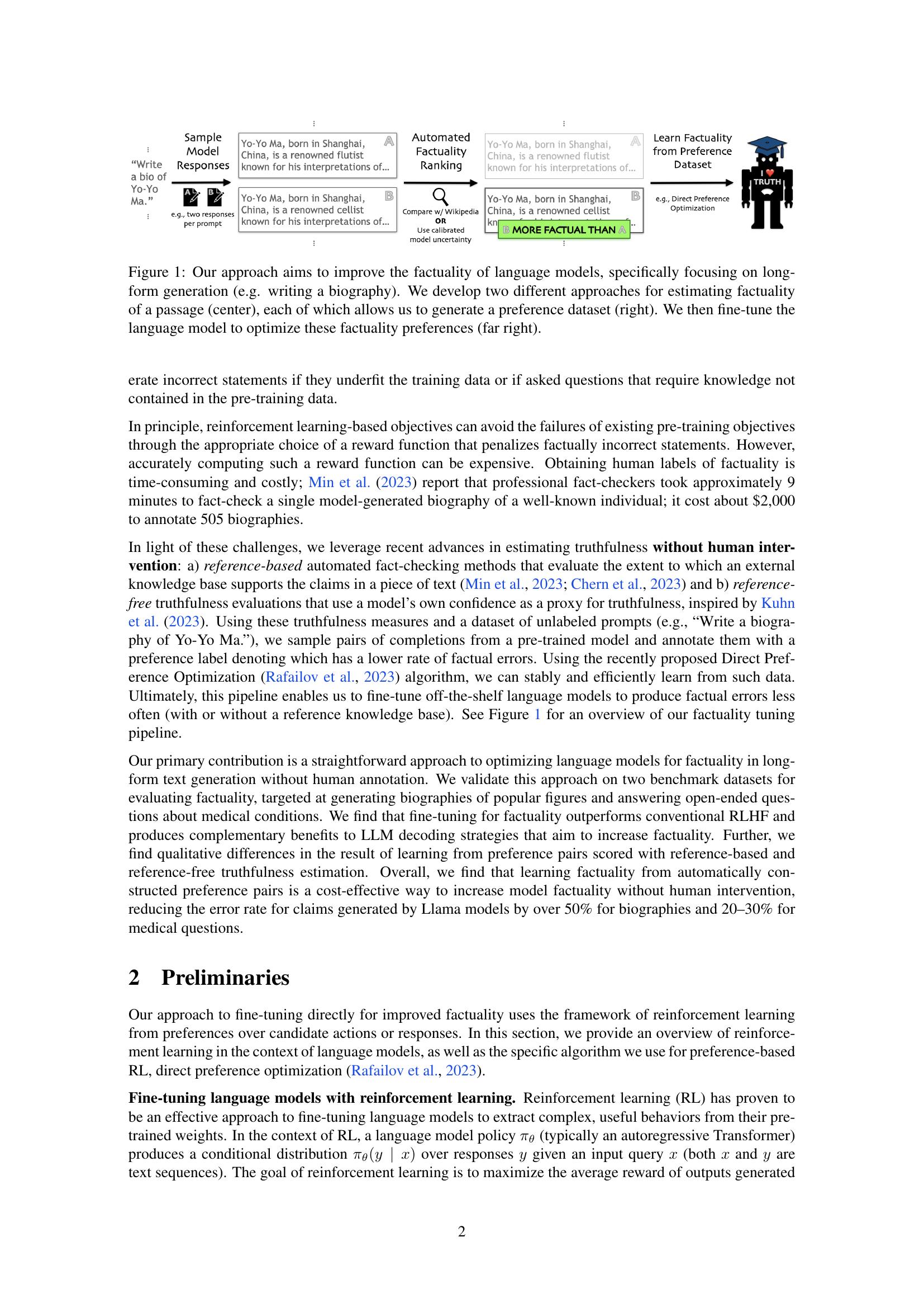 Fine-tuning Language Models for Factuality - 智源社区论文