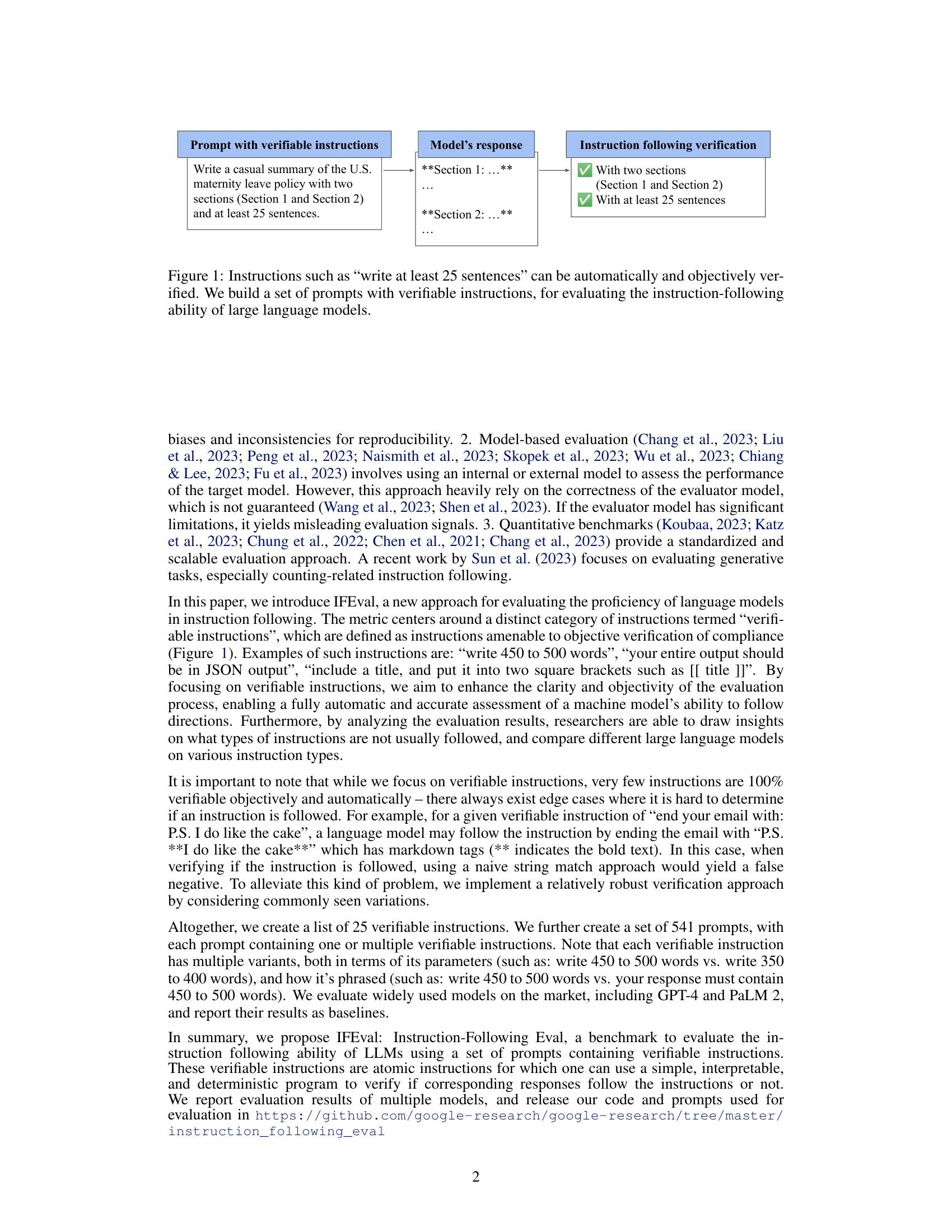 Instruction-Following Evaluation for Large Language Models - 智源社区论文