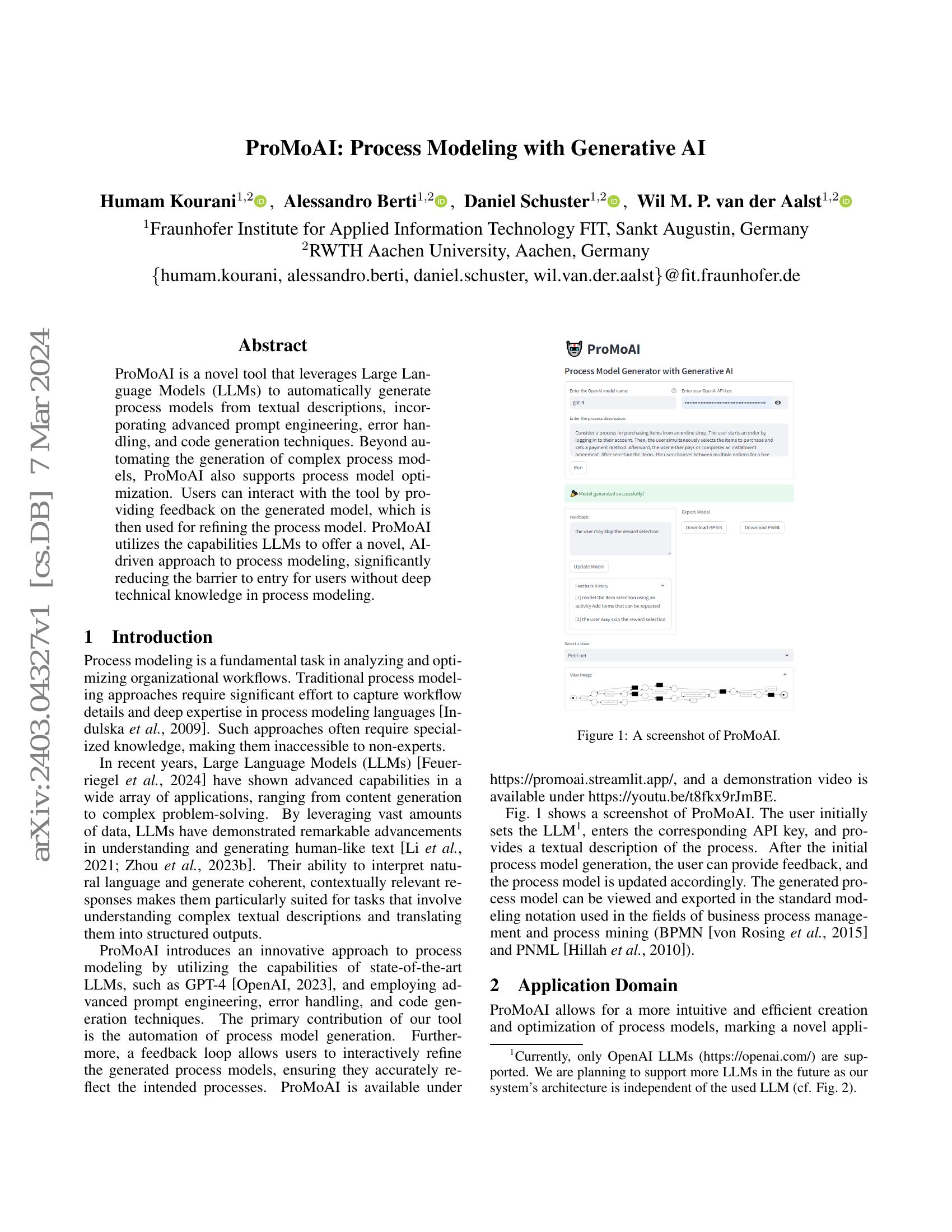 ProMoAI: Process Modeling with Generative AI - 智源社区论文
