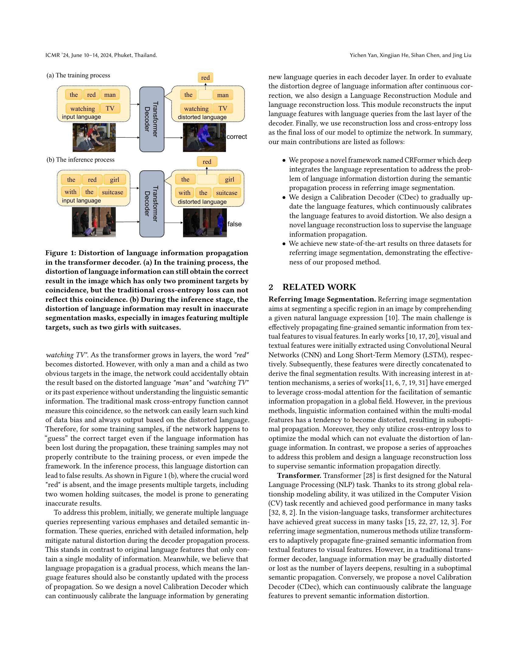 Calibration & Reconstruction: Deep Integrated Language for Referring ...