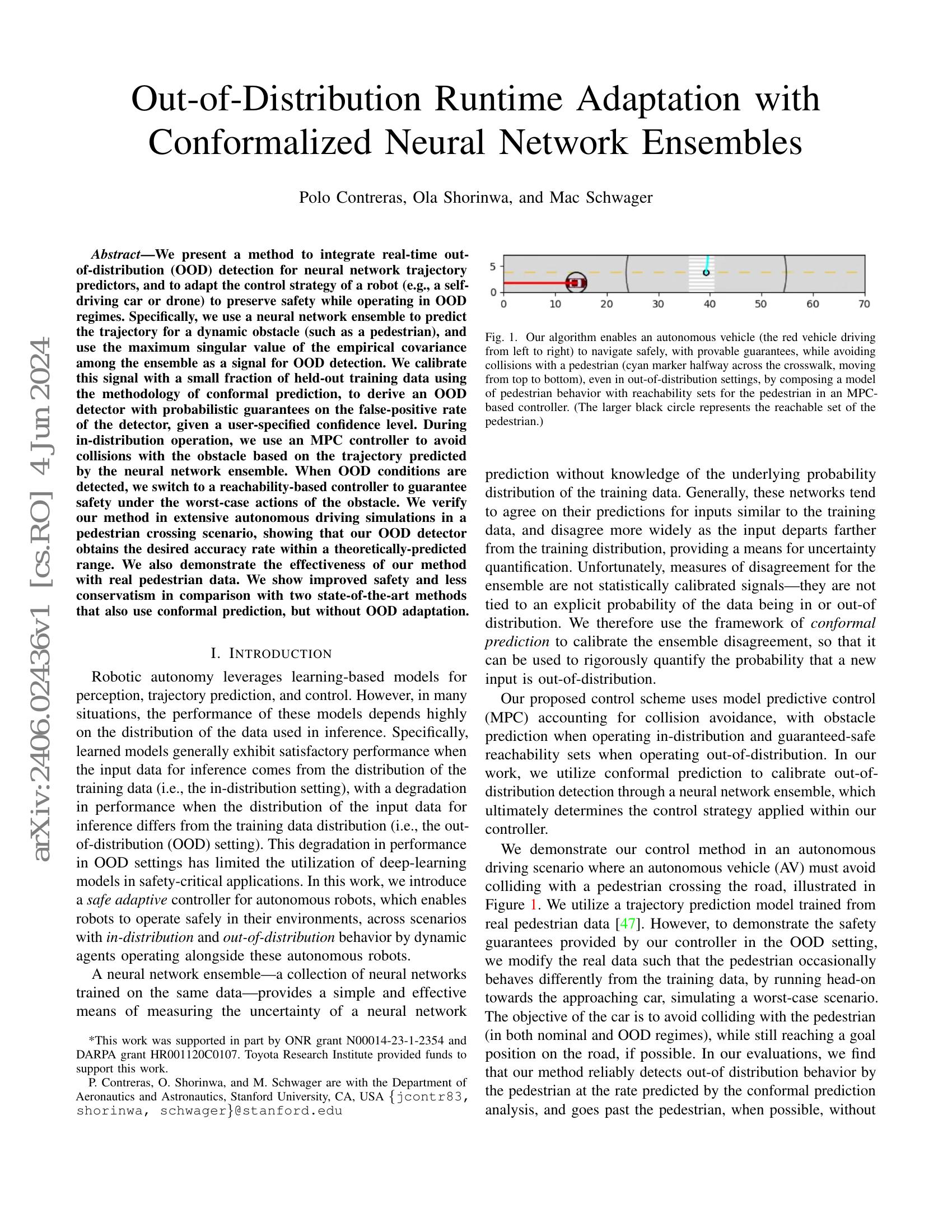 Out-of-Distribution Runtime Adaptation with Conformalized Neural ...