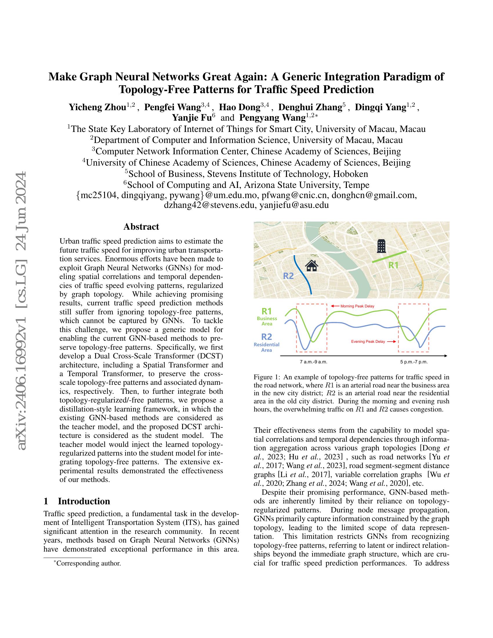 Make Graph Neural Networks Great Again: A Generic Integration Paradigm of Topology-Free Patterns ...