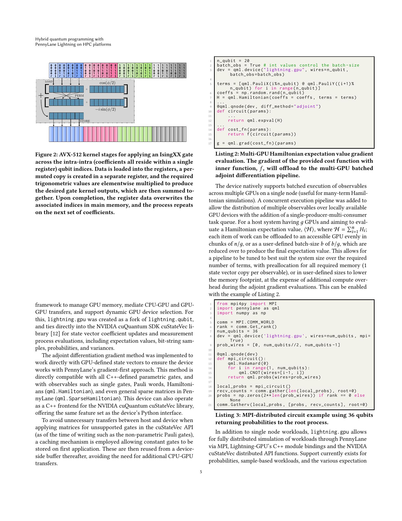 Hybrid quantum programming with PennyLane Lightning on HPC platforms - 智源社区论文