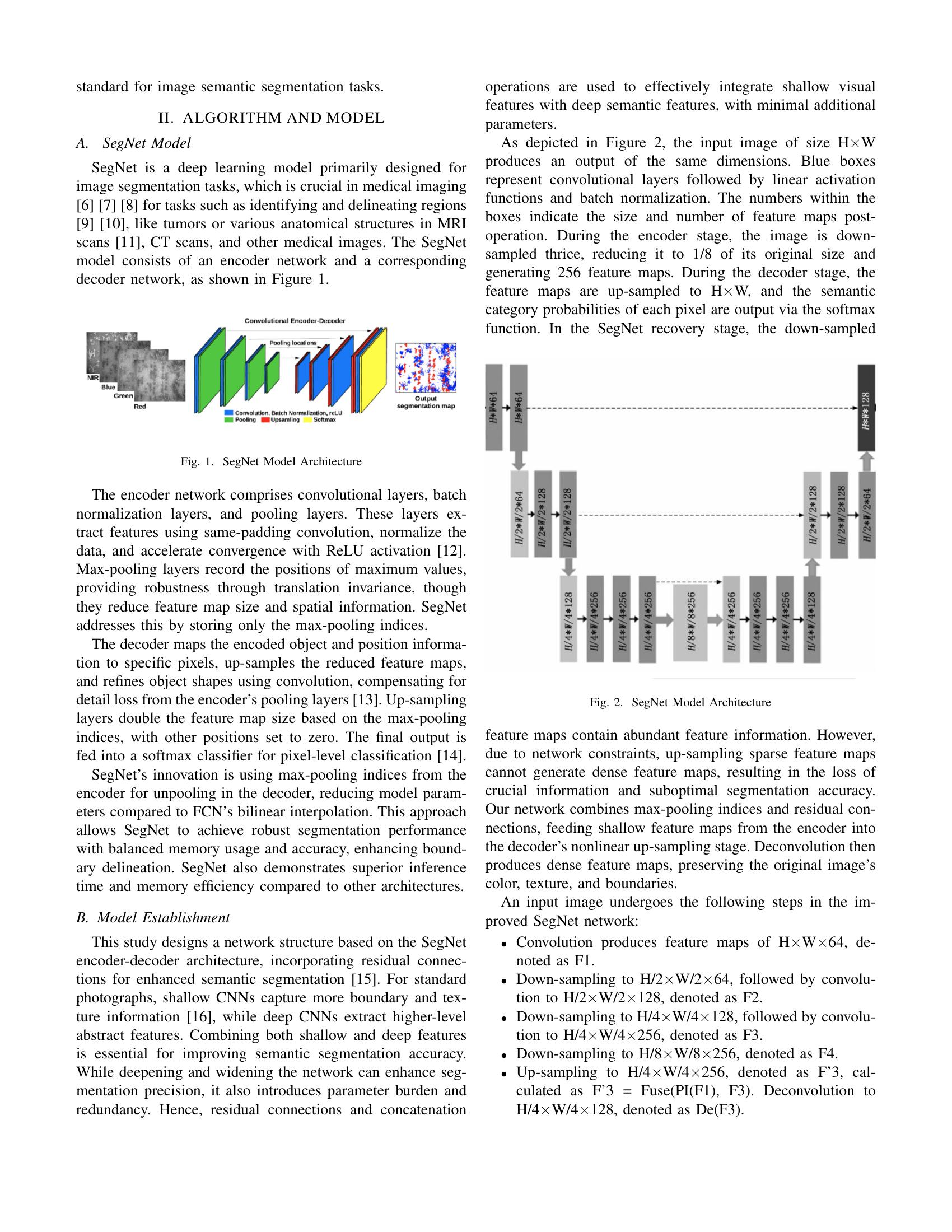 An Enhanced Encoder-Decoder Network Architecture for Reducing Information Loss in Image Semantic ...
