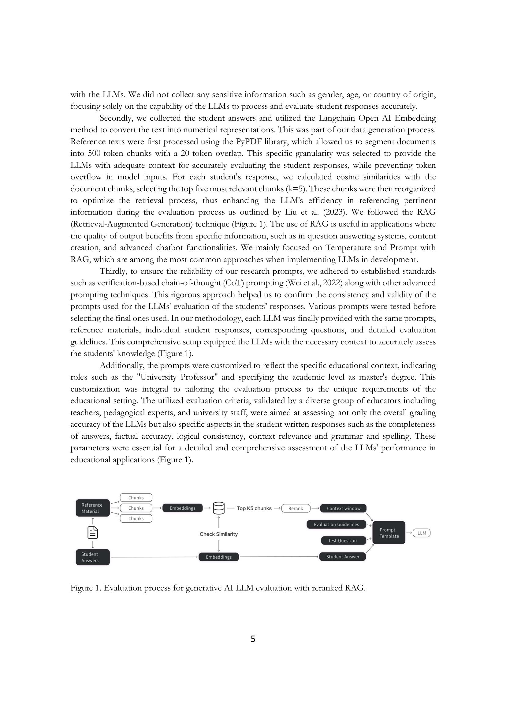 Evaluating Students' Open-ended Written Responses with LLMs: Using the RAG Framework for GPT-3.5 ...