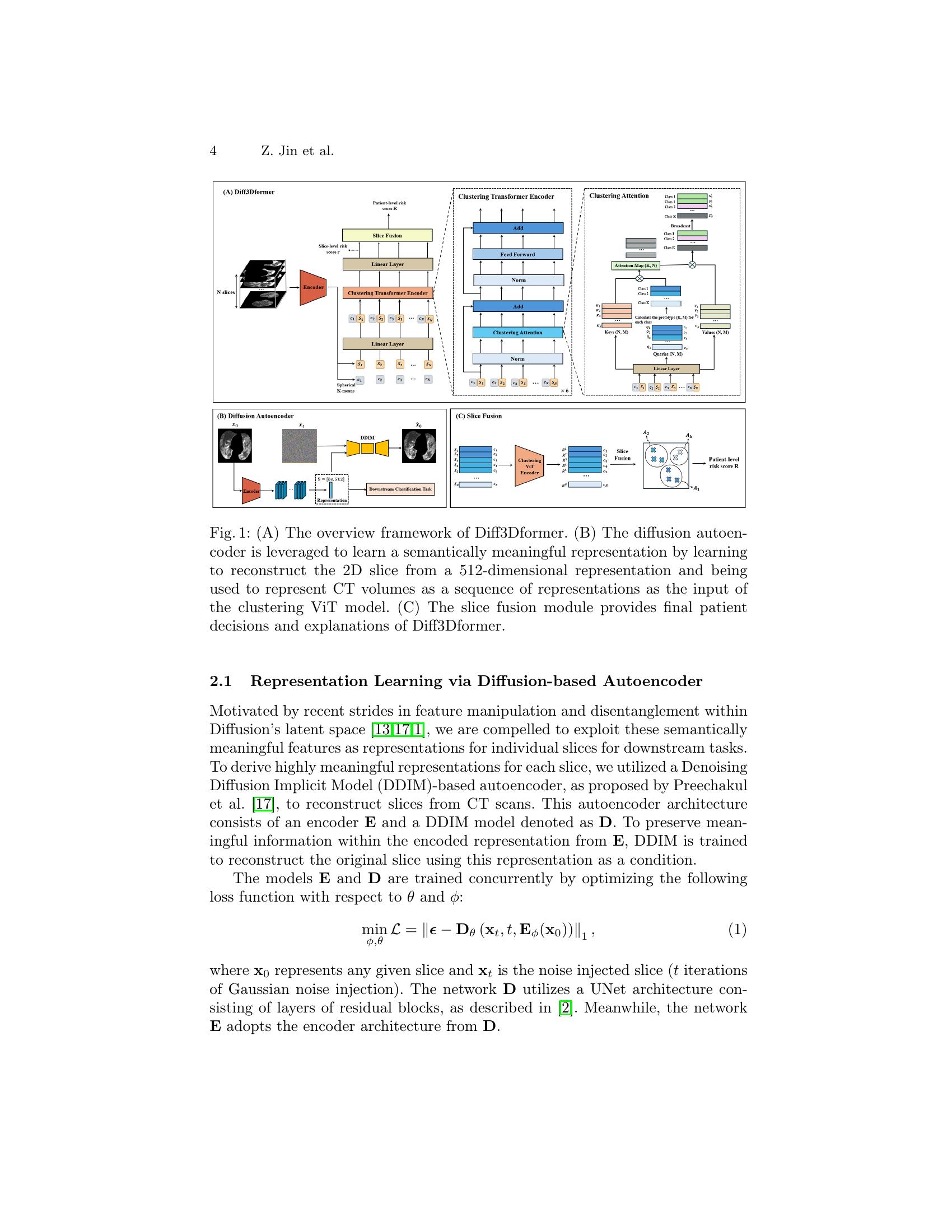 Diff3Dformer: Leveraging Slice Sequence Diffusion for Enhanced 3D CT Classification with ...