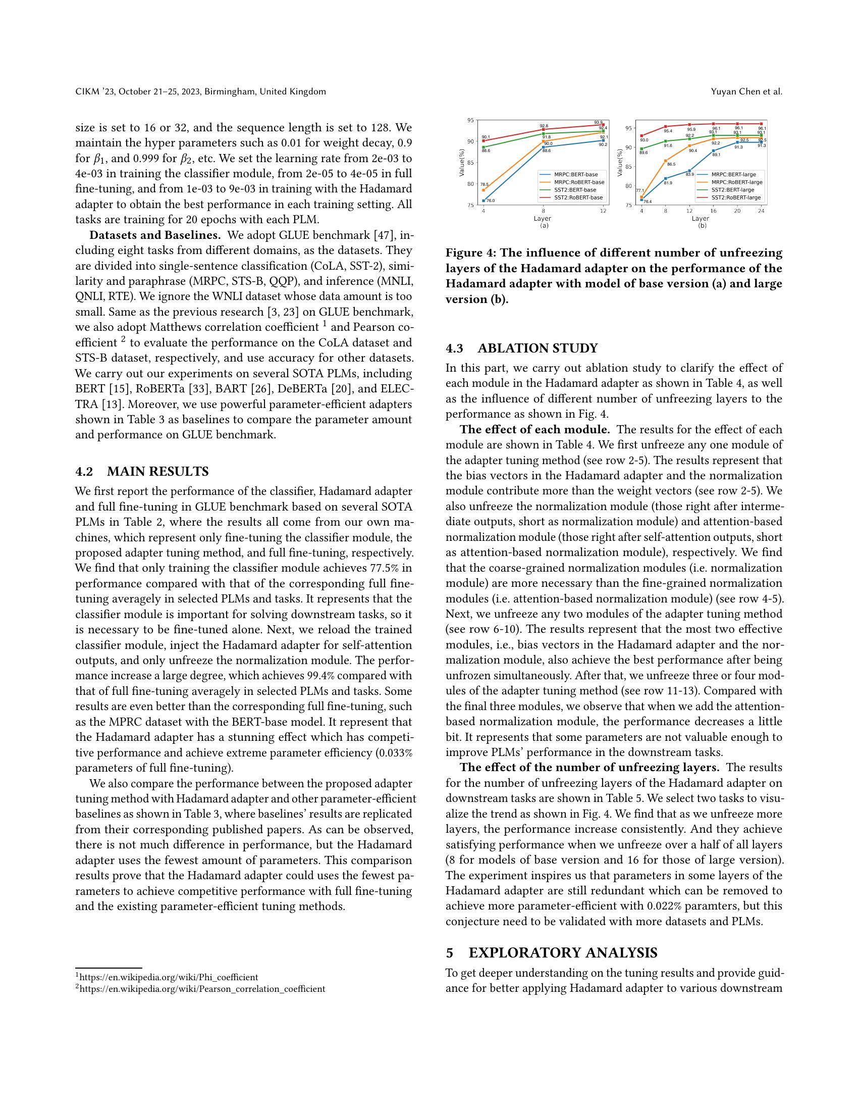 Hadamard Adapter: An Extreme Parameter-Efficient Adapter Tuning Method for Pre-trained Language ...
