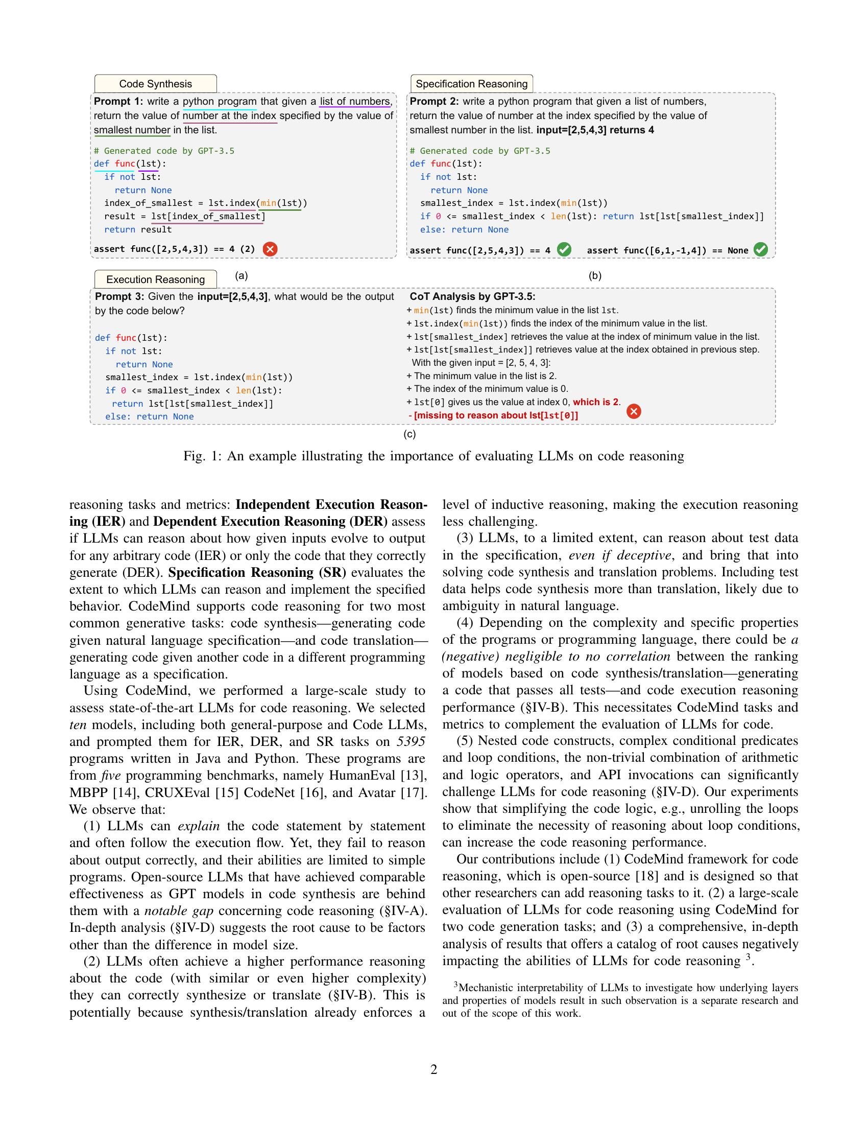 CodeMind: A Framework to Challenge Large Language Models for Code ...