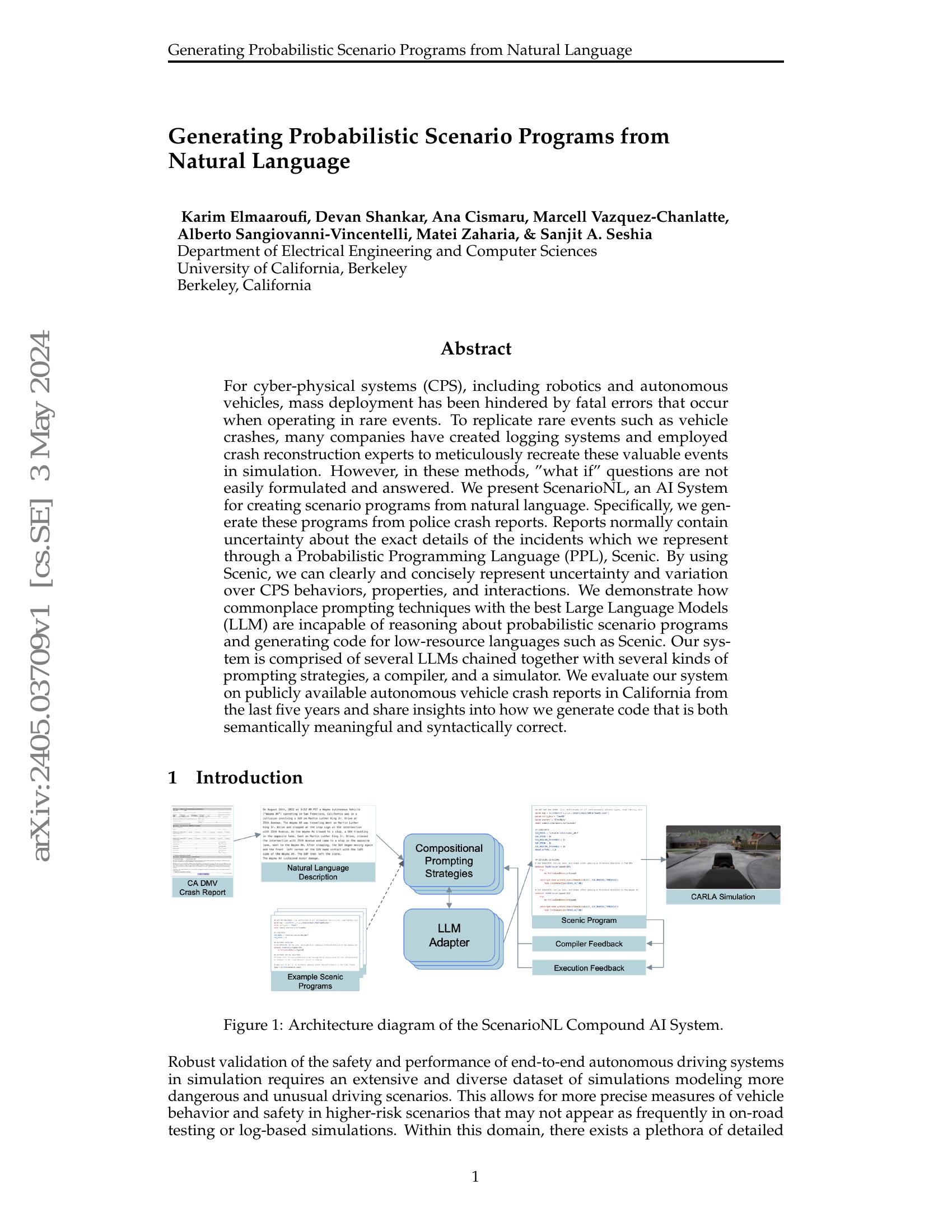 Generating Probabilistic Scenario Programs from Natural Language - 智源社区论文