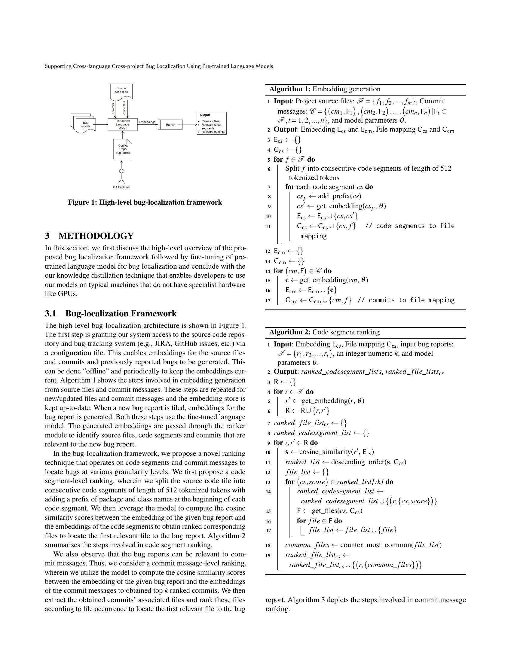 Supporting Cross-language Cross-project Bug Localization Using Pre-trained Language Models - 智源社区论文