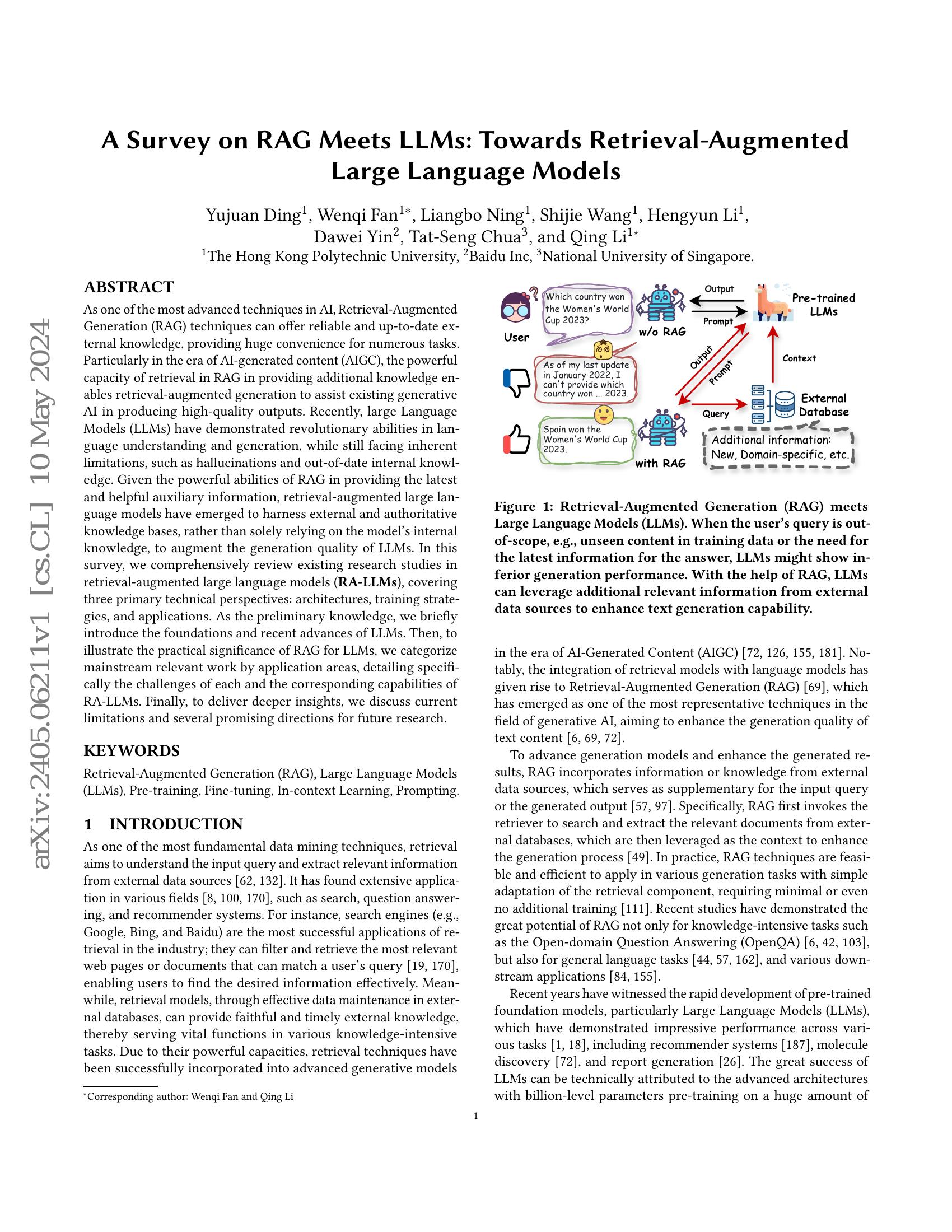 A Survey on RAG Meets LLMs: Towards Retrieval-Augmented Large Language ...