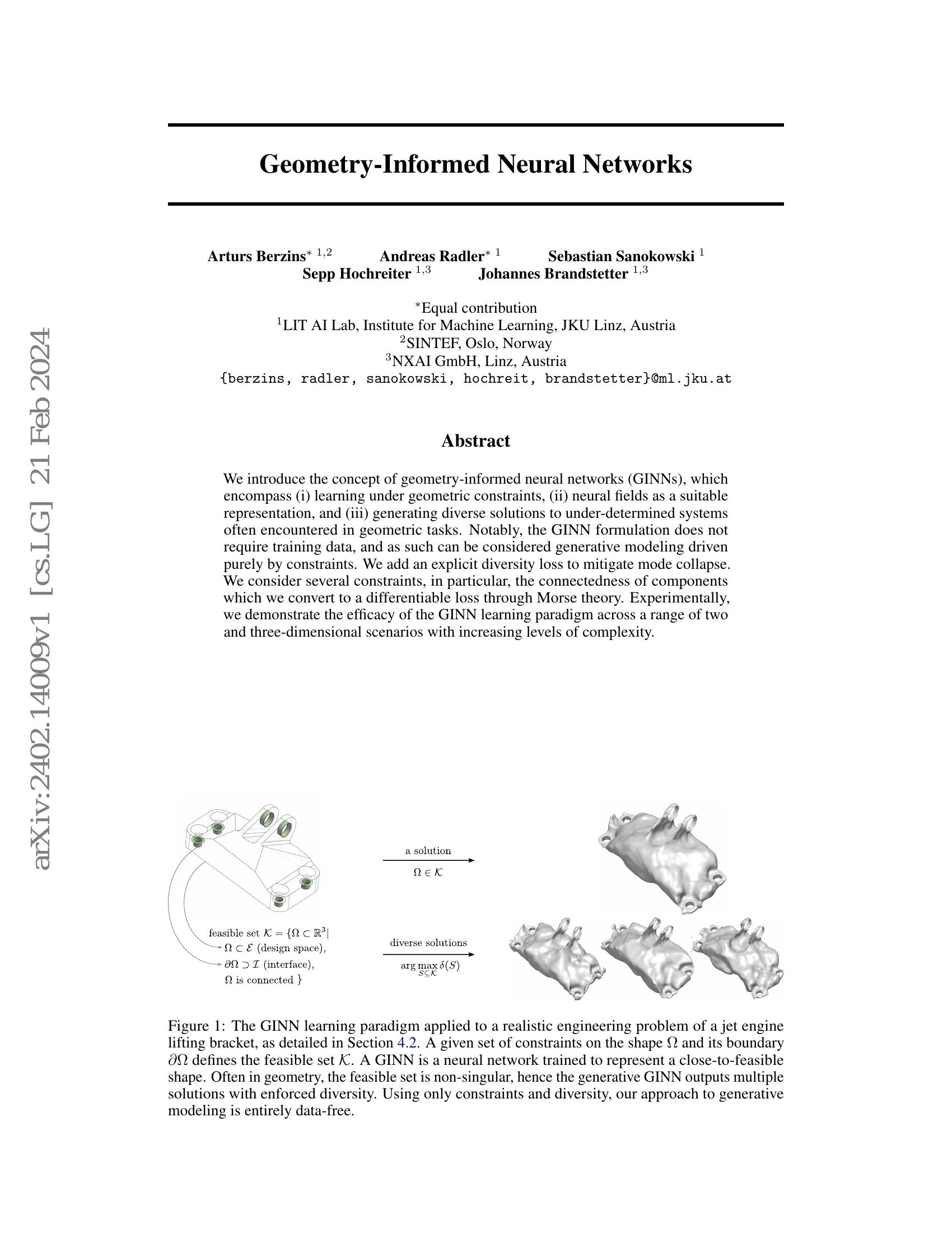 Geometry-Informed Neural Networks - 智源社区论文