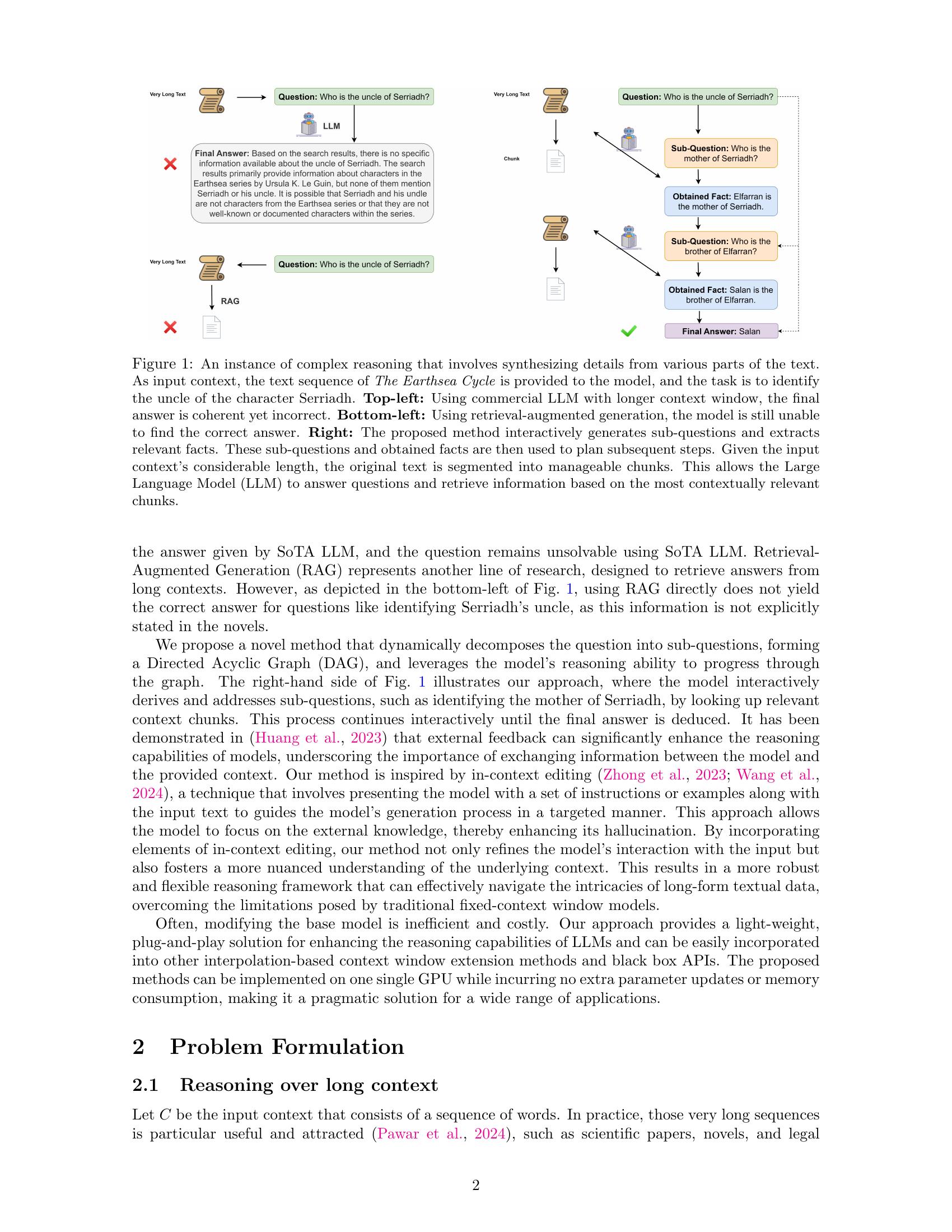 Retrieval Meets Reasoning: Dynamic In-Context Editing for Long-Text Understanding - 智源社区论文
