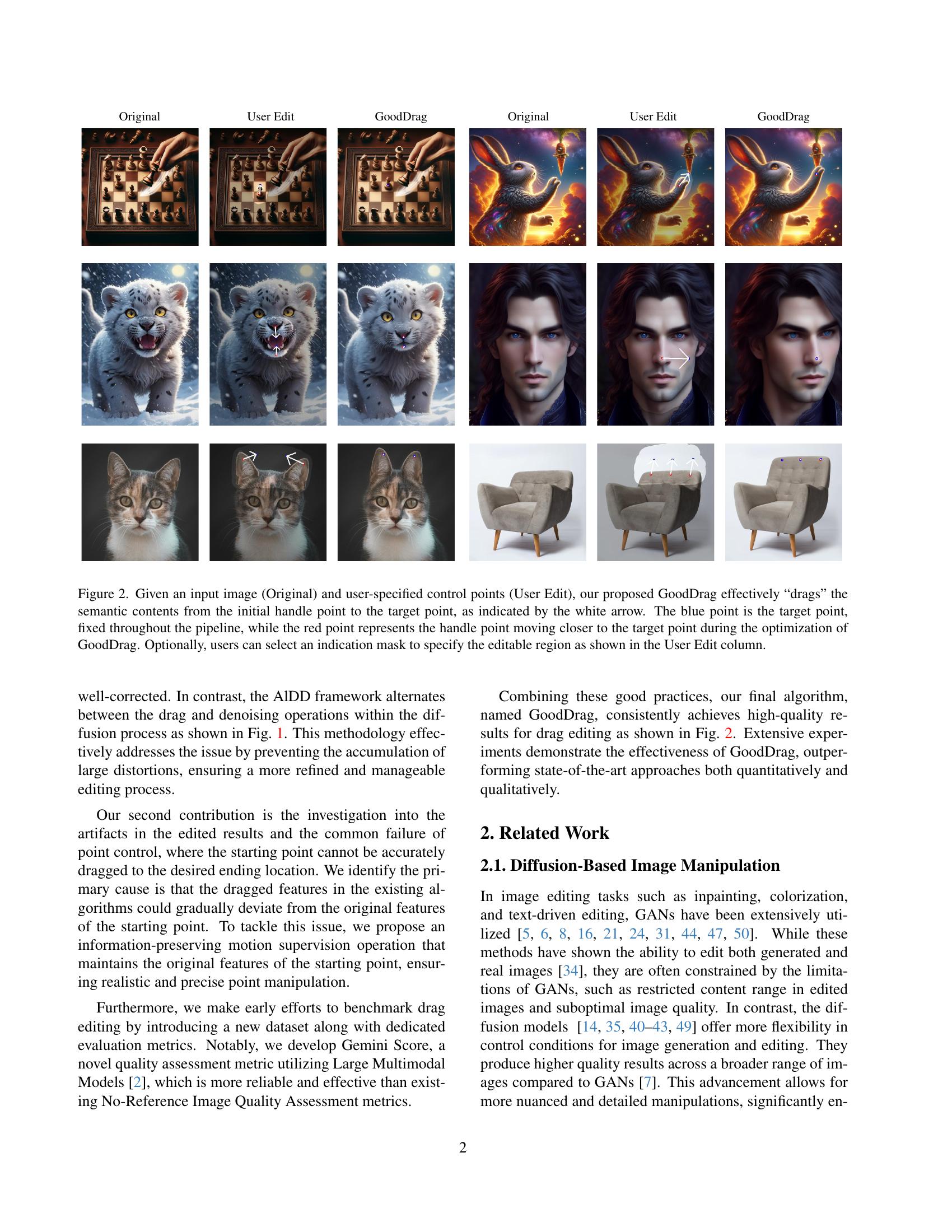 GoodDrag: Towards Good Practices for Drag Editing with Diffusion Models - 智源社区论文