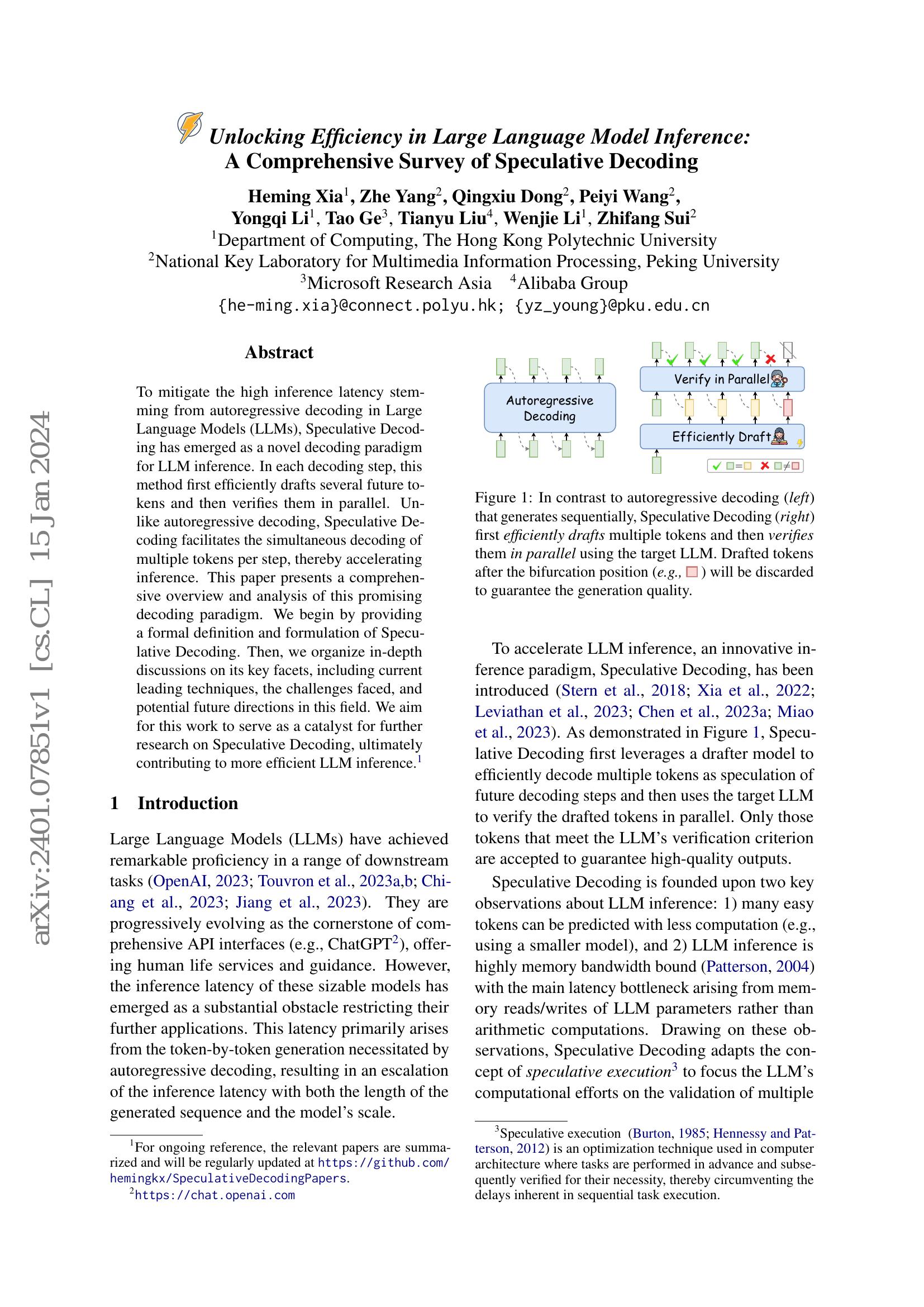 Unlocking Efficiency In Large Language Model Inference A Comprehensive