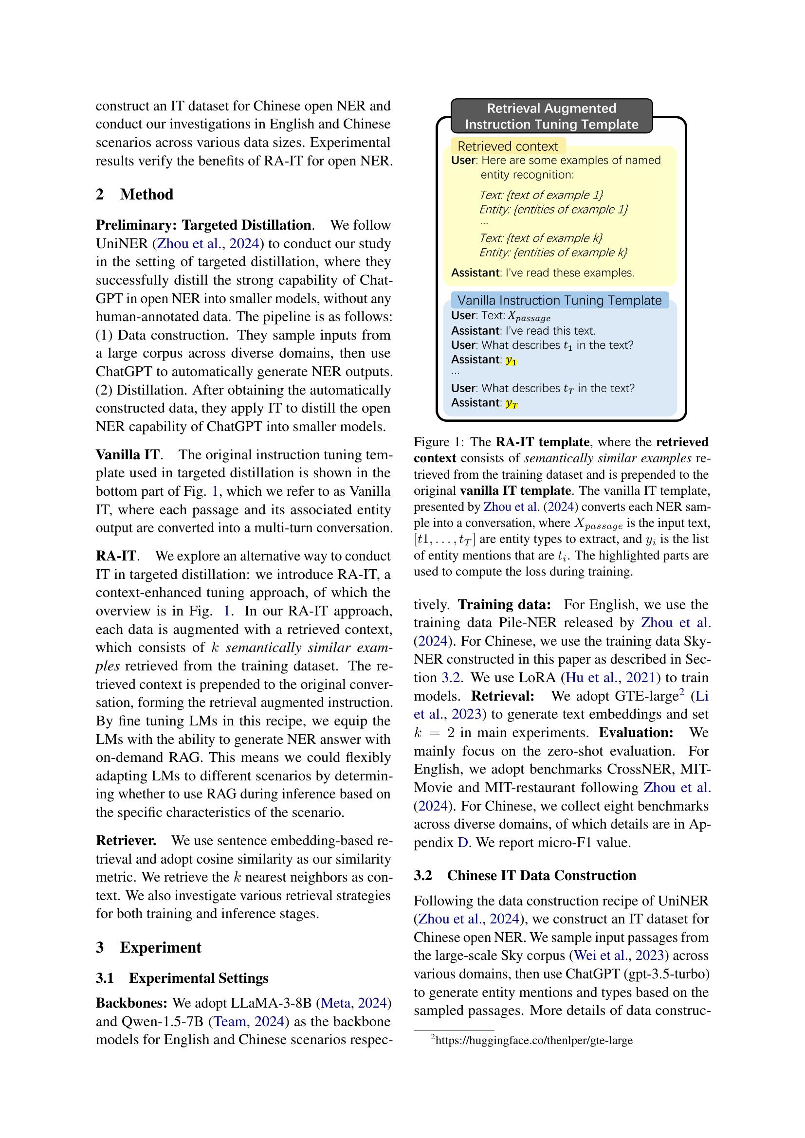 Retrieval Augmented Instruction Tuning for Open NER with Large Language Models - 智源社区论文
