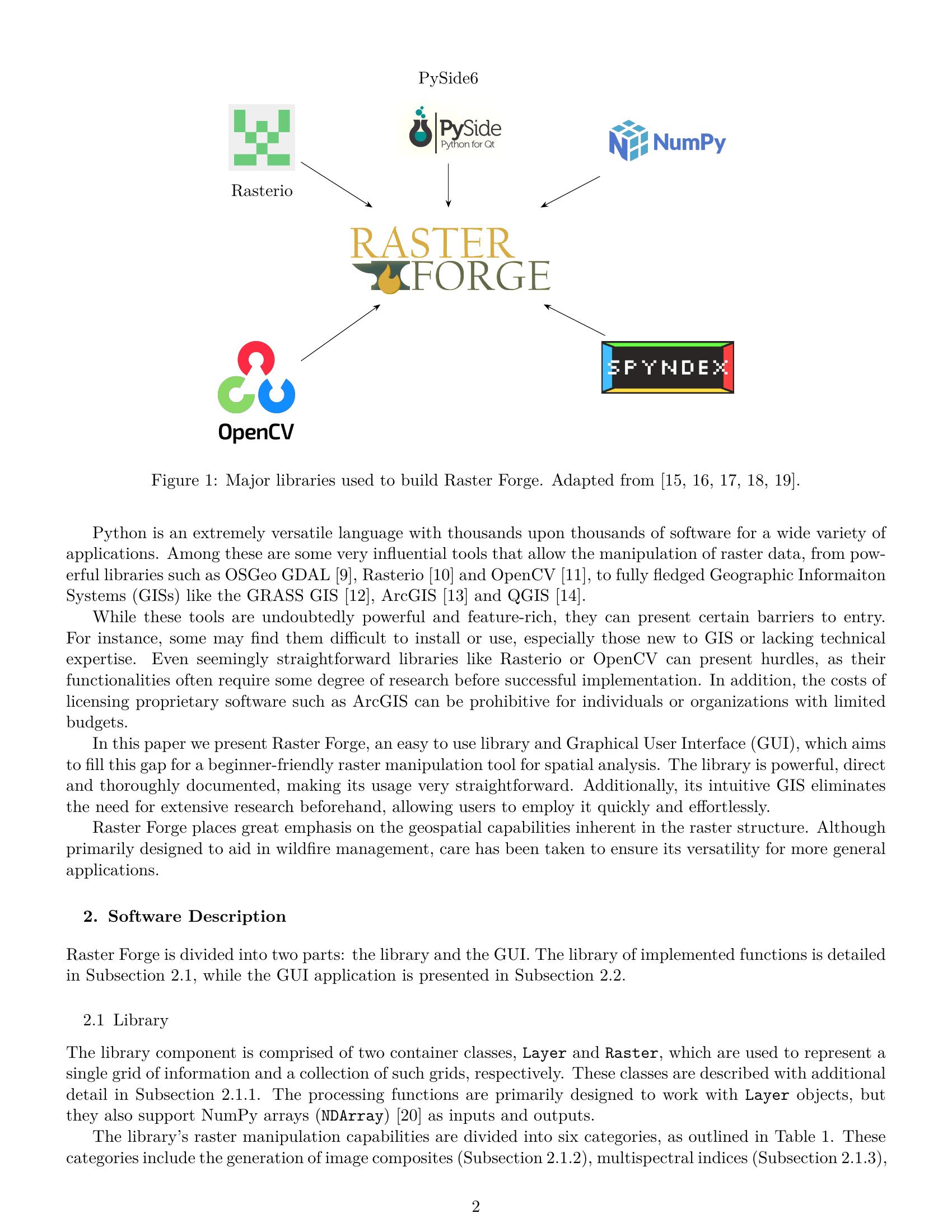 Raster Forge: Interactive Raster Manipulation Library and GUI for Python - 智源社区论文