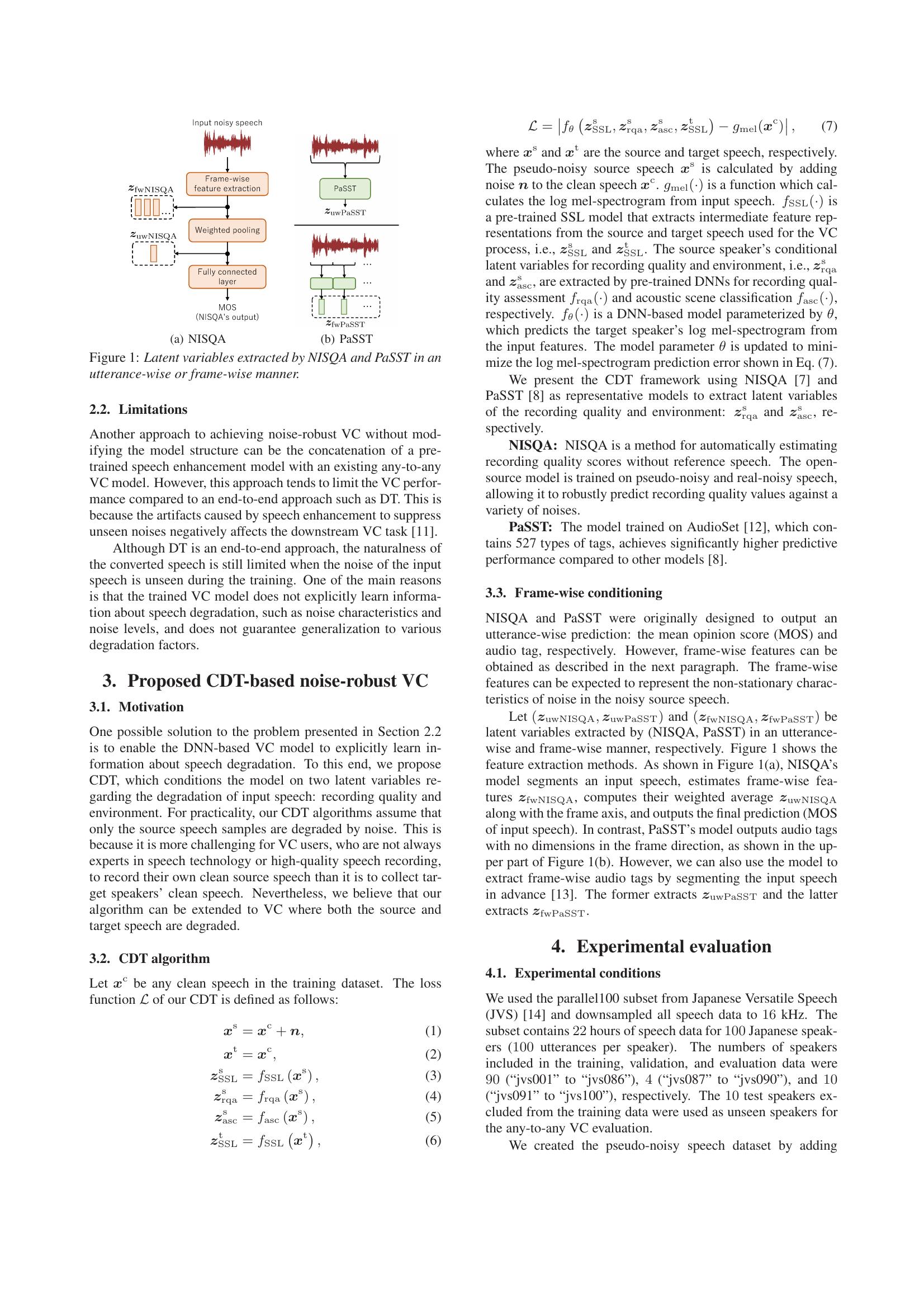 Noise-Robust Voice Conversion by Conditional Denoising Training Using Latent Variables of ...
