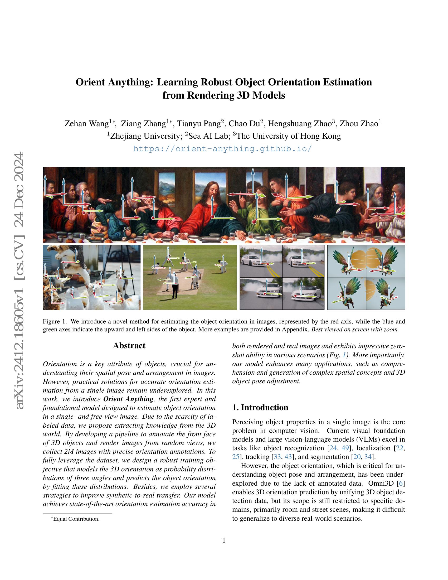 Orient Anything: Learning Robust Object Orientation Estimation from ...