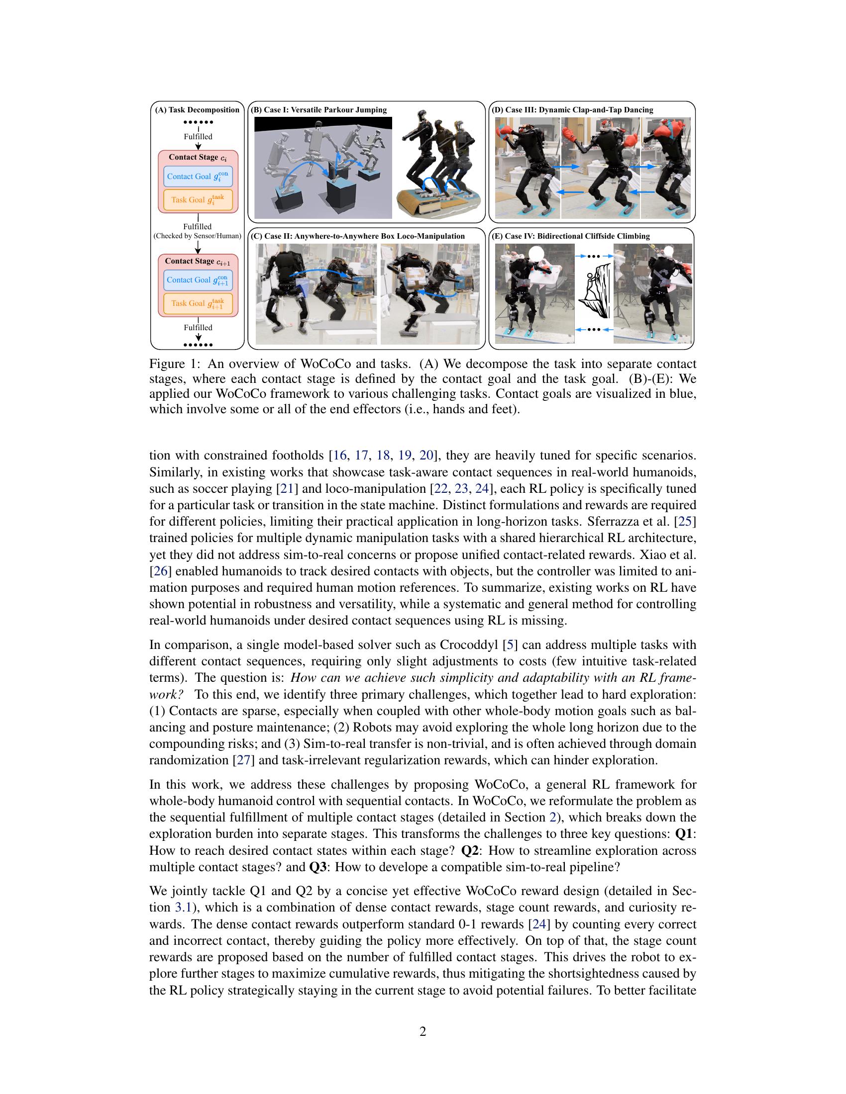 WoCoCo: Learning Whole-Body Humanoid Control with Sequential Contacts - 智源社区论文