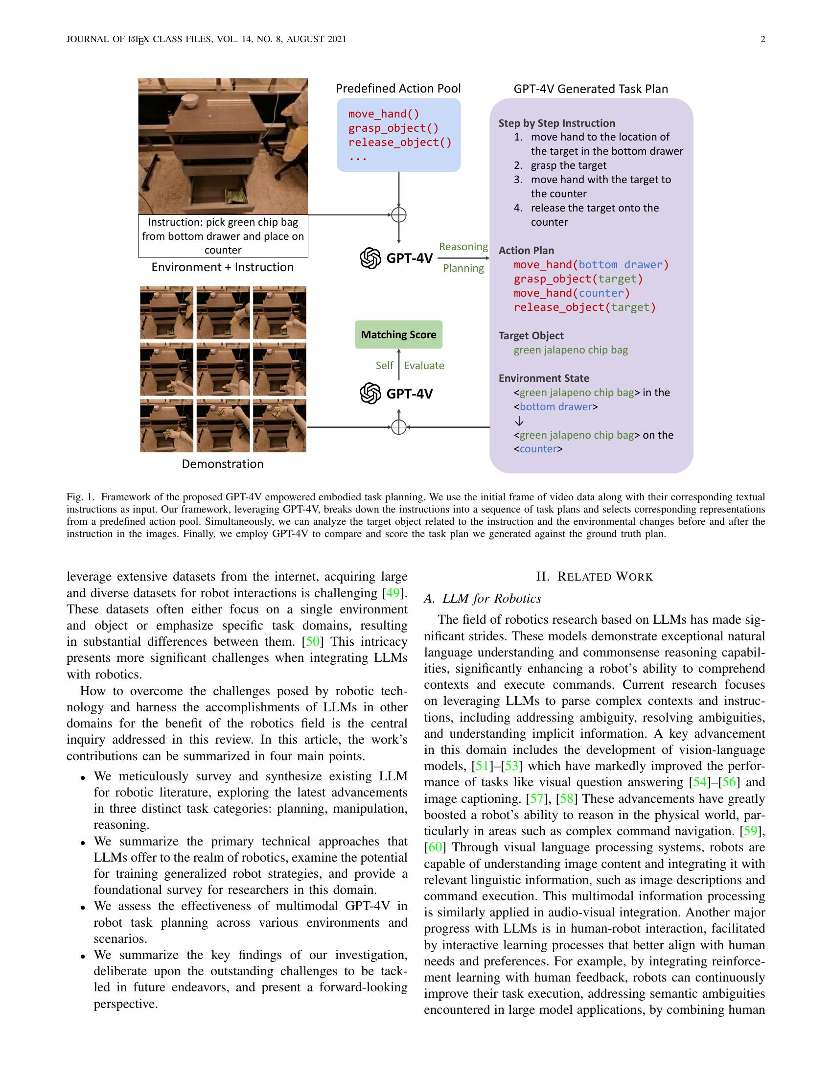 Large Language Models for Robotics: Opportunities, Challenges, and ...