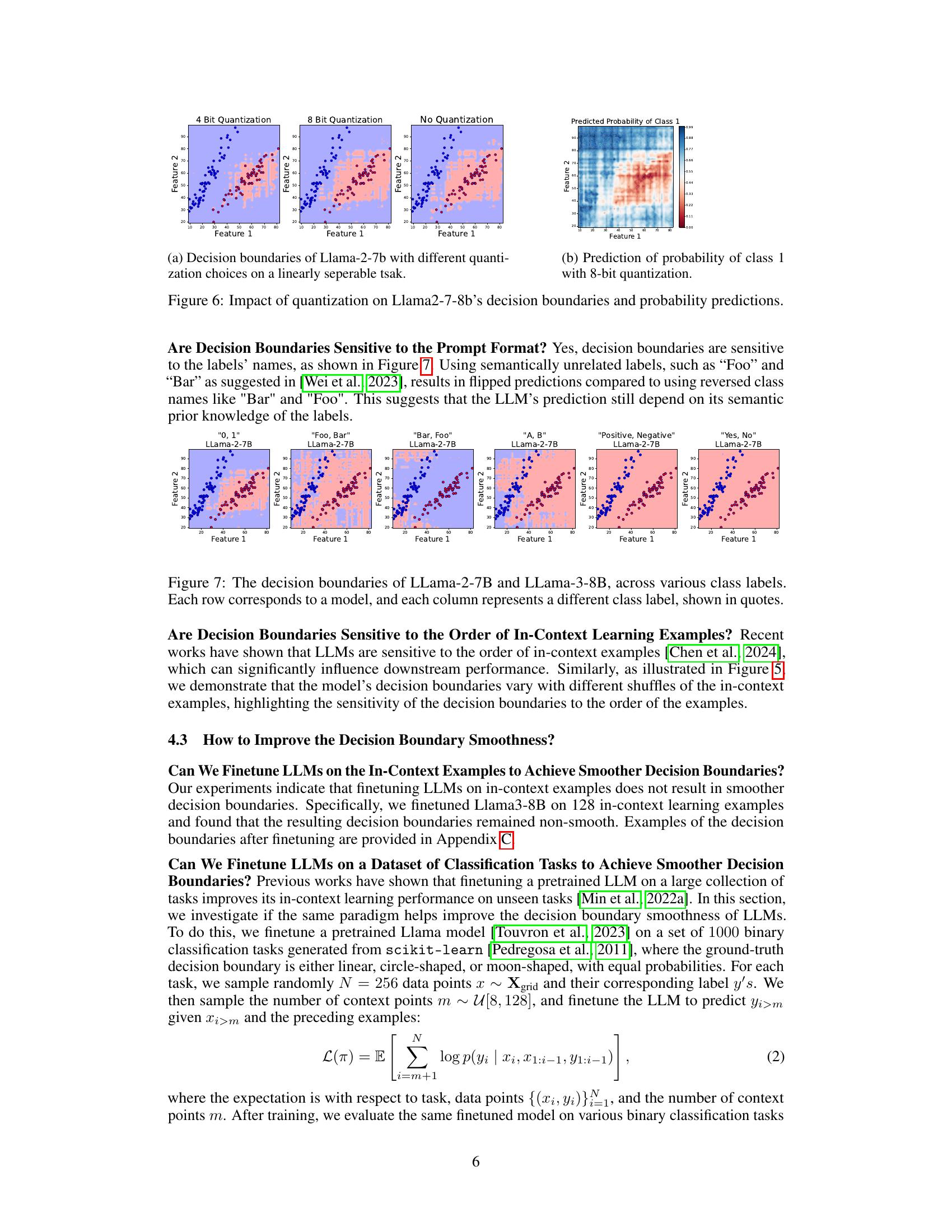 Probing the Decision Boundaries of In-context Learning in Large Language Models - 智源社区论文