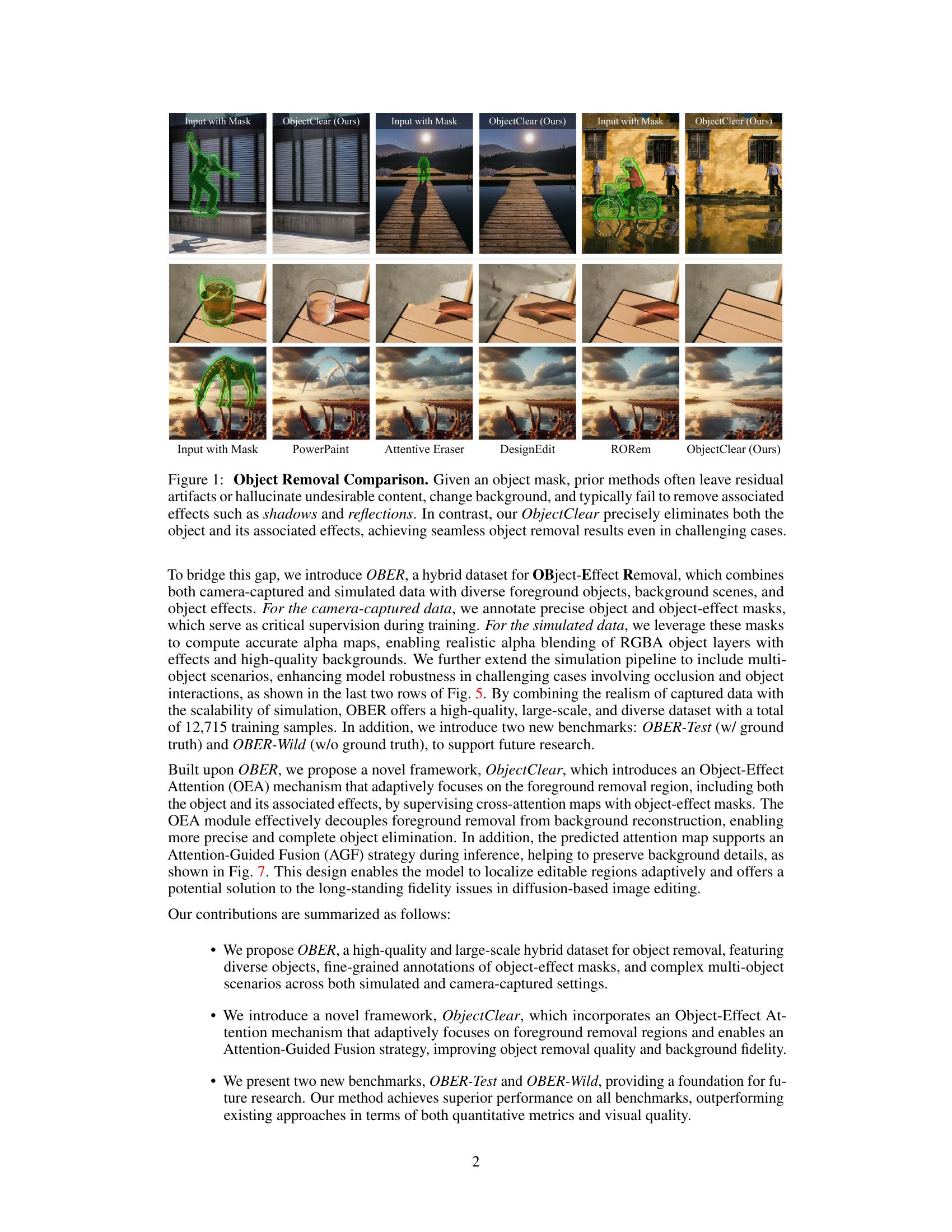 ObjectClear: Complete Object Removal via Object-Effect Attention - 智源社区论文