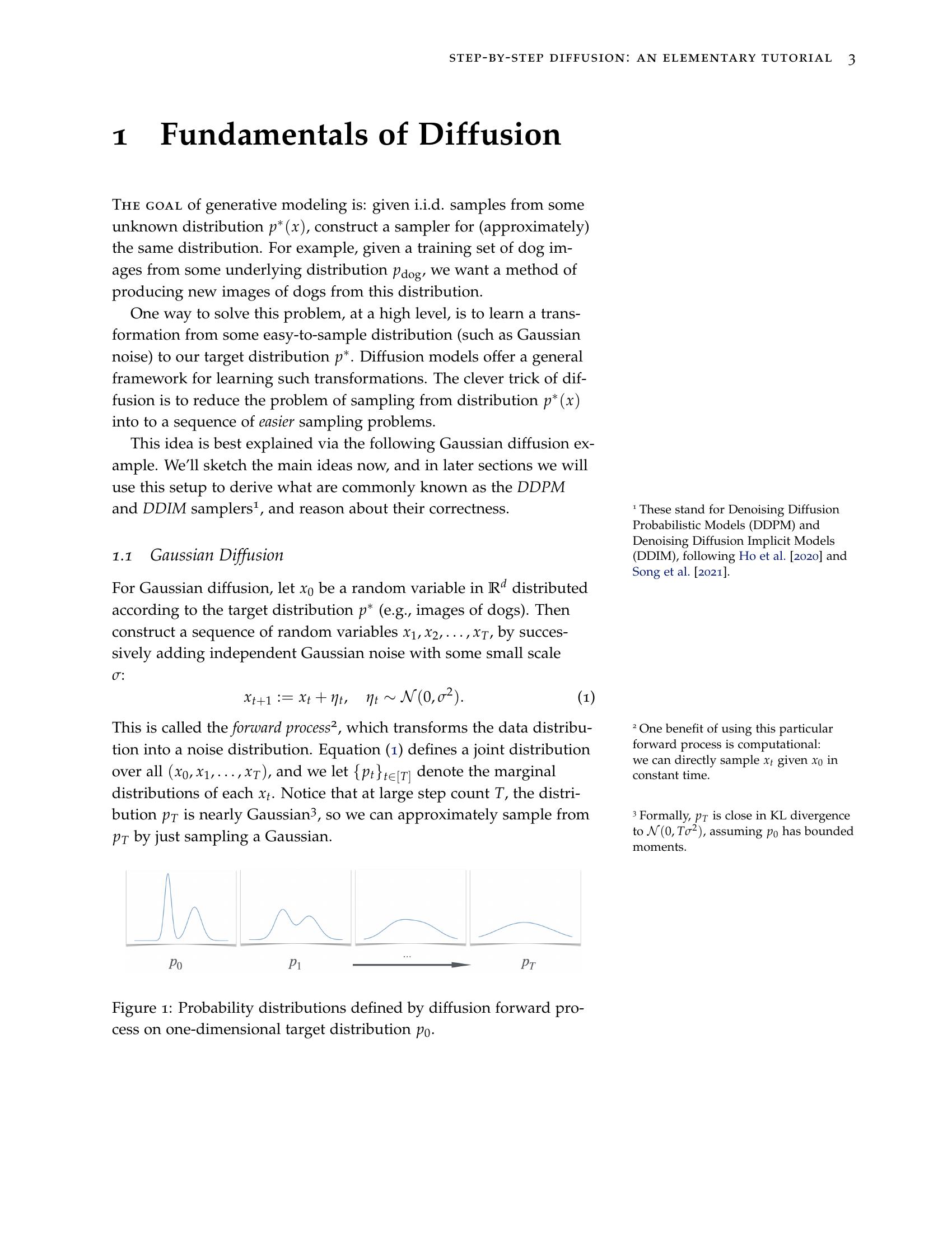 Step-by-Step Diffusion: An Elementary Tutorial - 智源社区论文