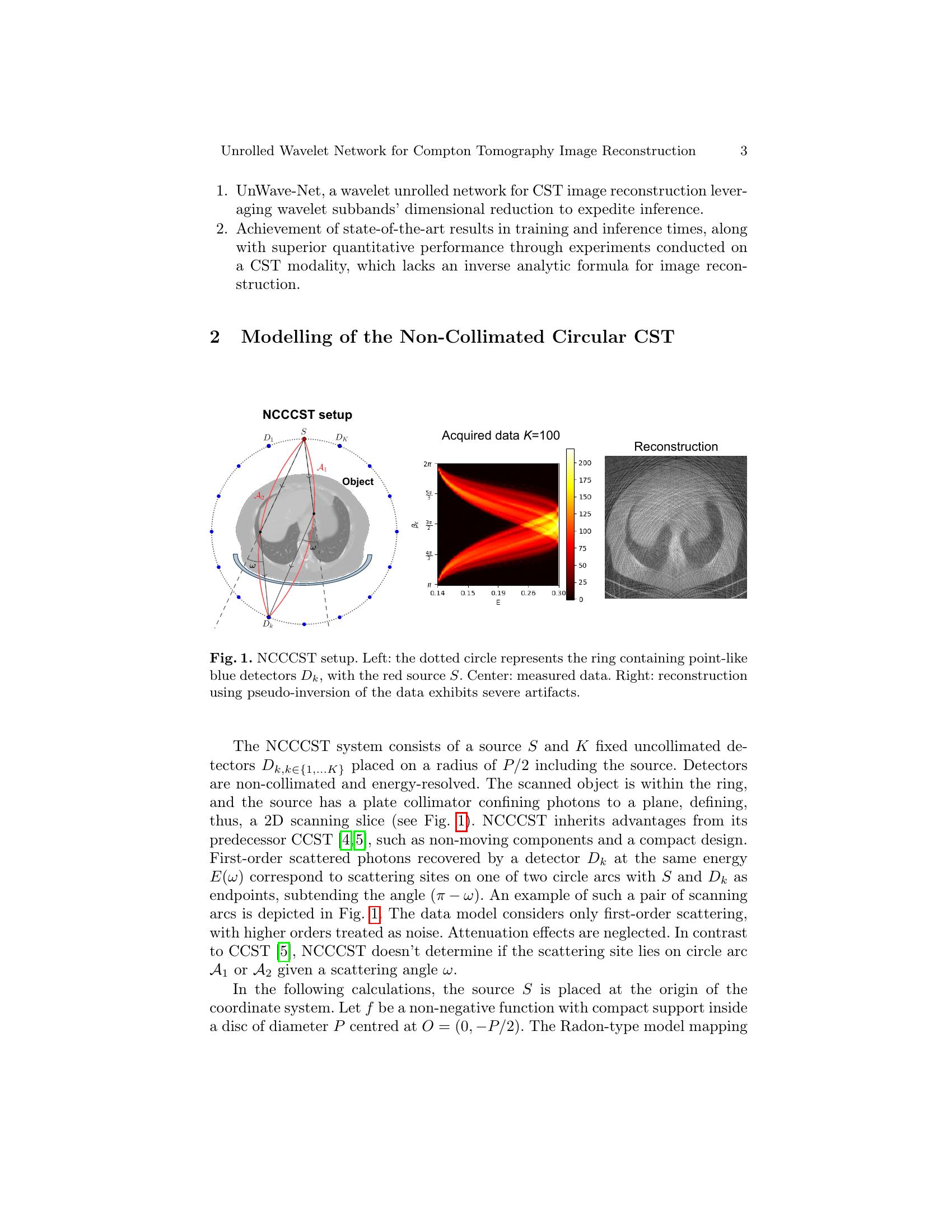 UnWave-Net: Unrolled Wavelet Network for Compton Tomography Image ...