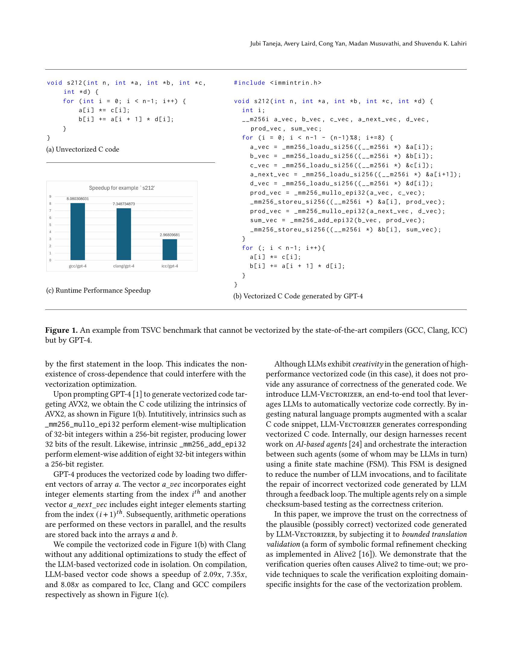 LLM-Vectorizer: LLM-based Verified Loop Vectorizer - 智源社区论文