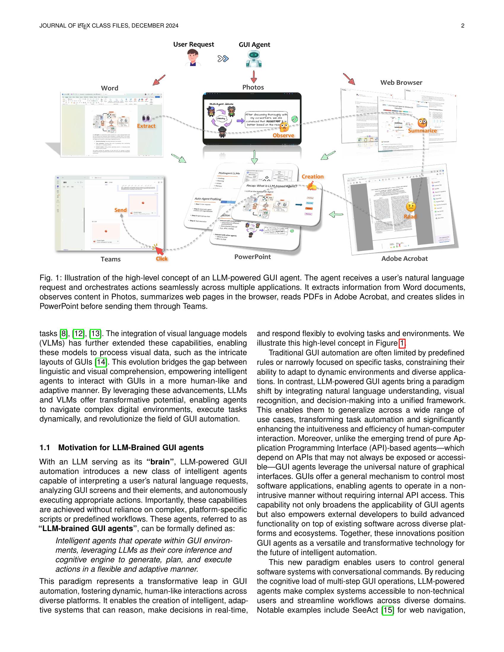 Large Language Model-Brained GUI Agents: A Survey - 智源社区论文
