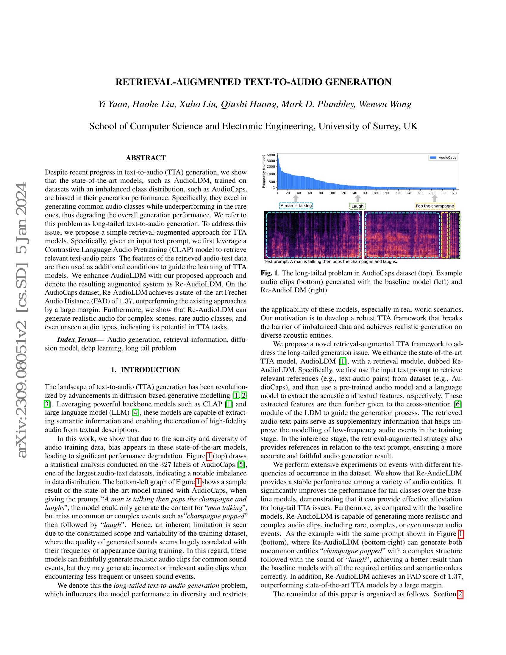 Retrieval-Augmented Text-to-Audio Generation - 智源社区论文