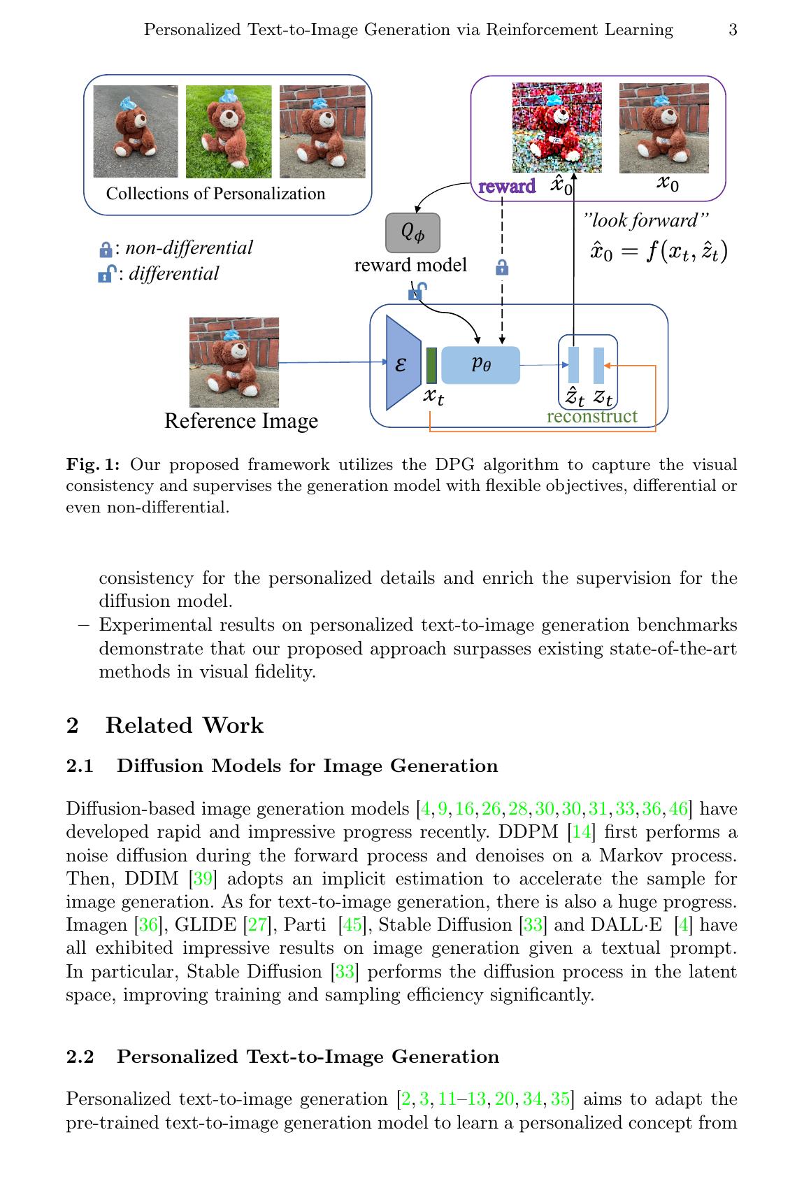 Powerful and Flexible: Personalized Text-to-Image Generation via Reinforcement Learning - 智源社区论文