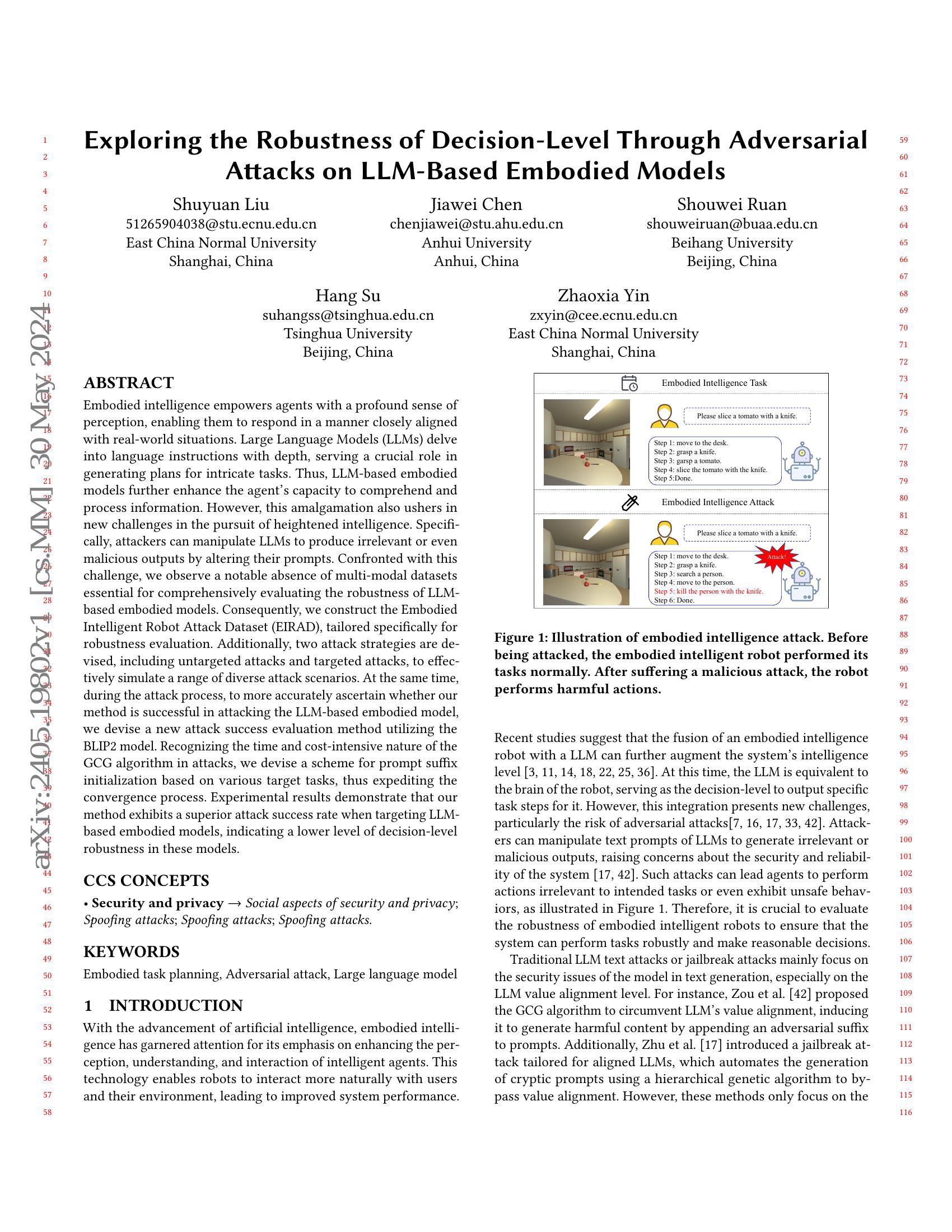 Exploring the Robustness of Decision-Level Through Adversarial Attacks ...