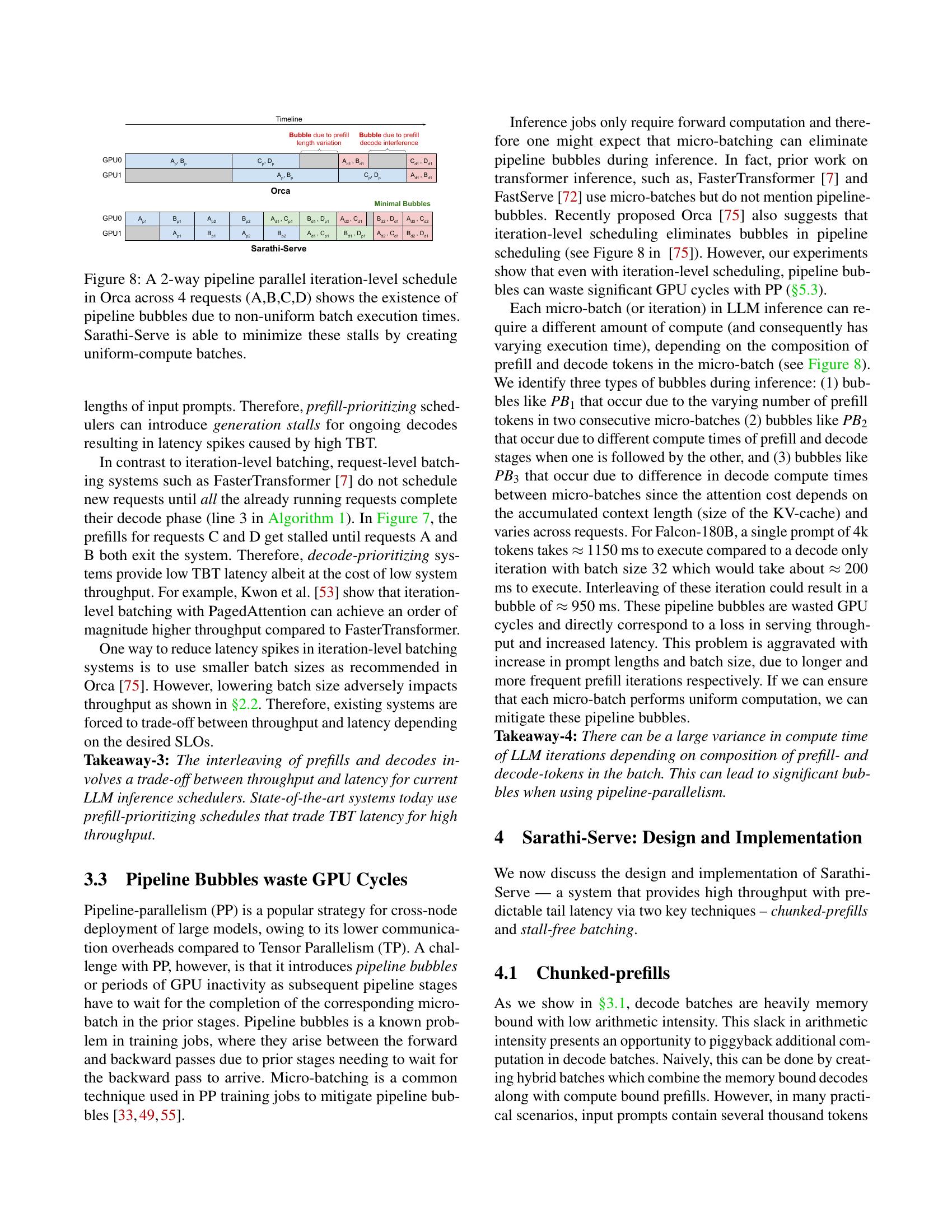 Taming Throughput-Latency Tradeoff in LLM Inference with Sarathi-Serve - 智源社区论文