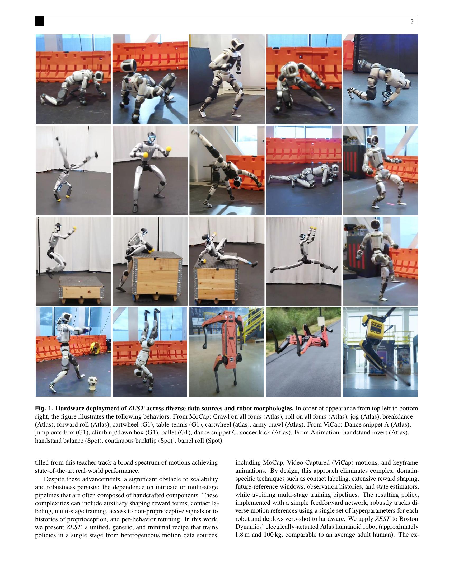 ZEST: Zero-shot Embodied Skill Transfer for Athletic Robot Control - 智源社区论文