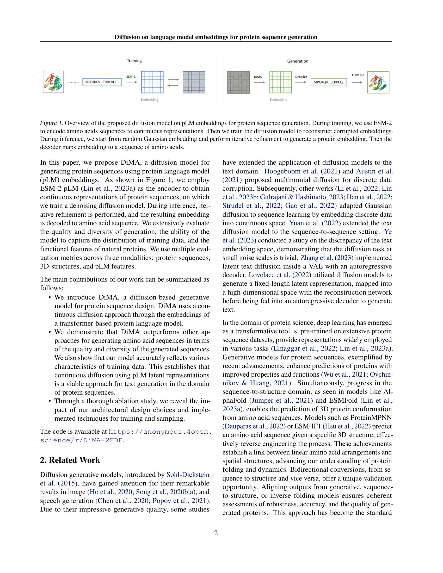 Diffusion on language model embeddings for protein sequence generation - 智源社区论文