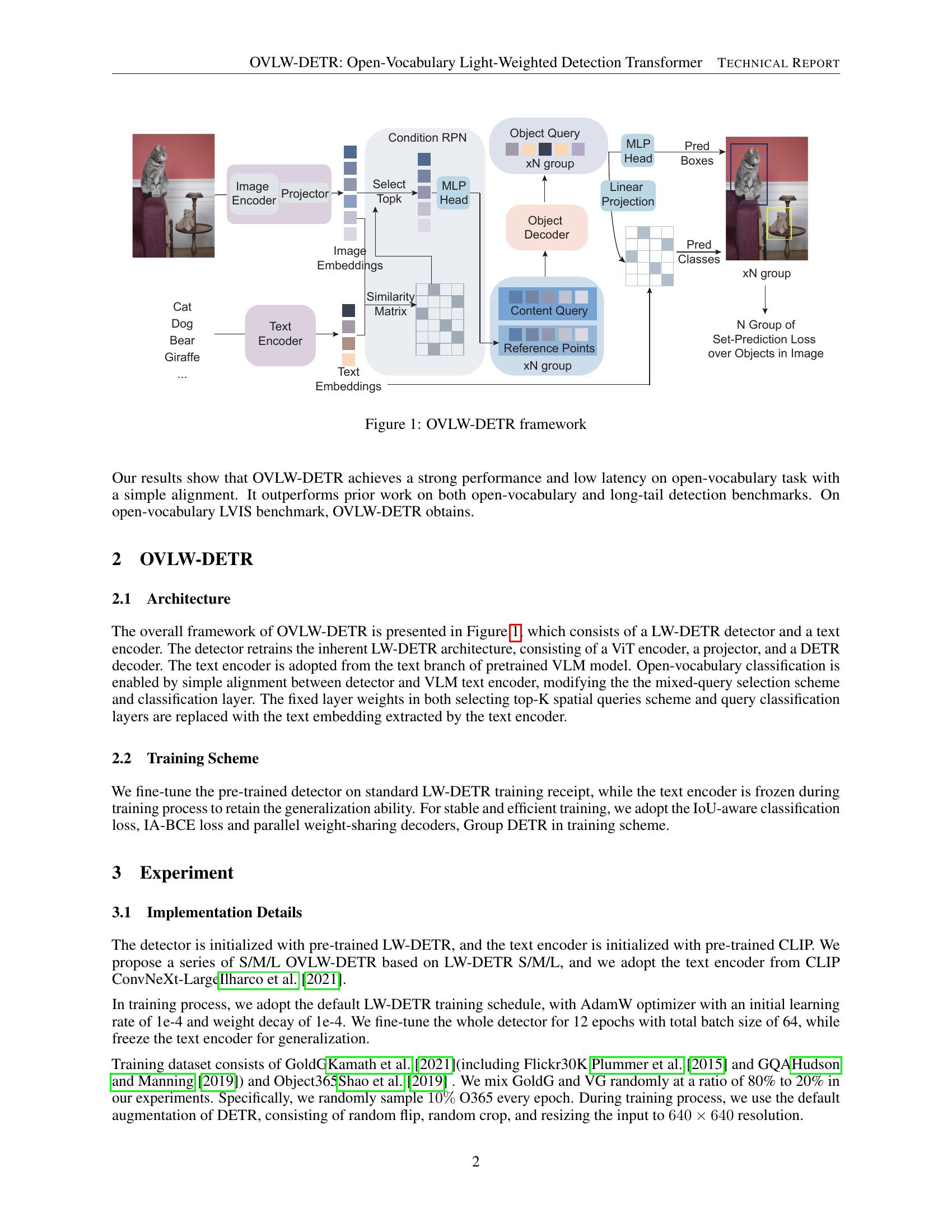 Ovlw Detr Open Vocabulary Light Weighted Detection Transformer 智源社区论文