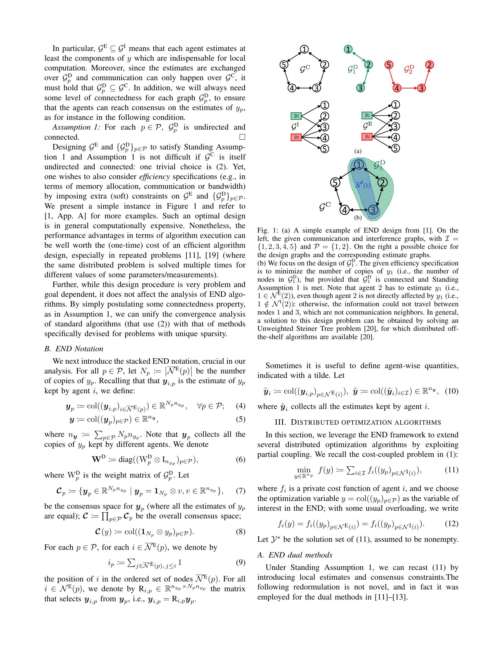 Estimation Network Design framework for efficient distributed ...