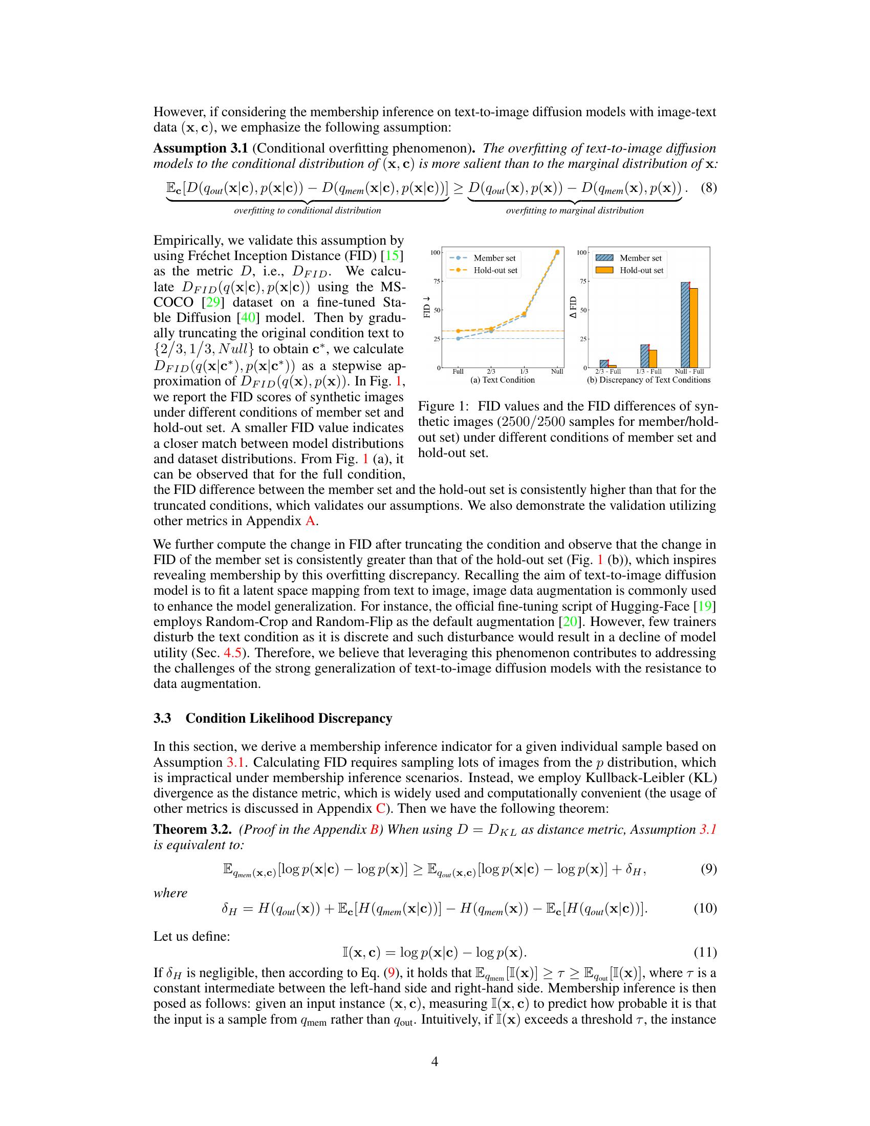 Membership Inference on Text-to-Image Diffusion Models via Conditional Likelihood Discrepancy ...