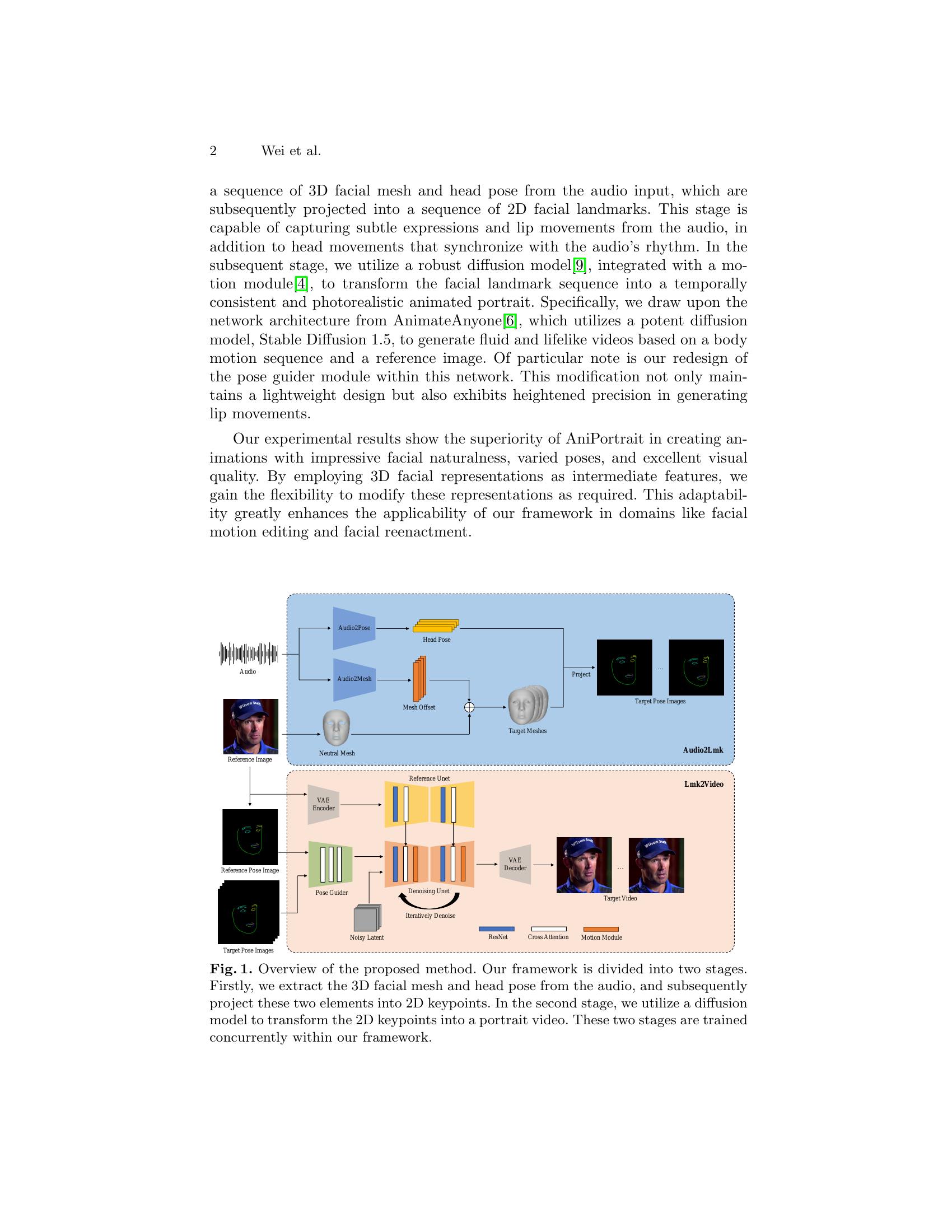 AniPortrait: Audio-Driven Synthesis of Photorealistic Portrait Animation - 智源社区论文