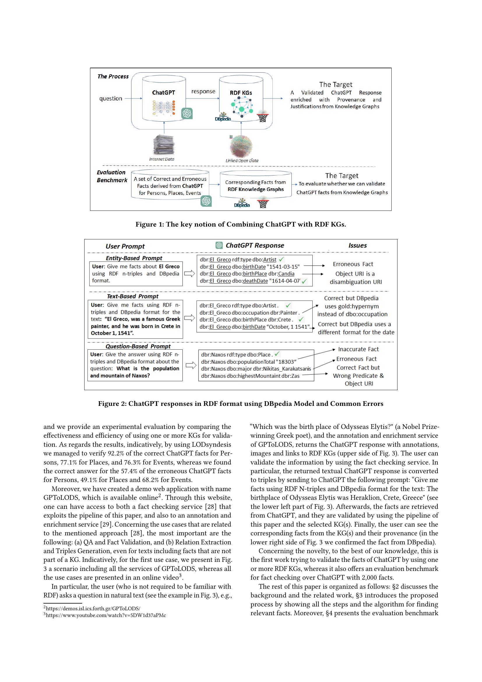 Validating ChatGPT Facts through RDF Knowledge Graphs and Sentence Similarity - 智源社区论文
