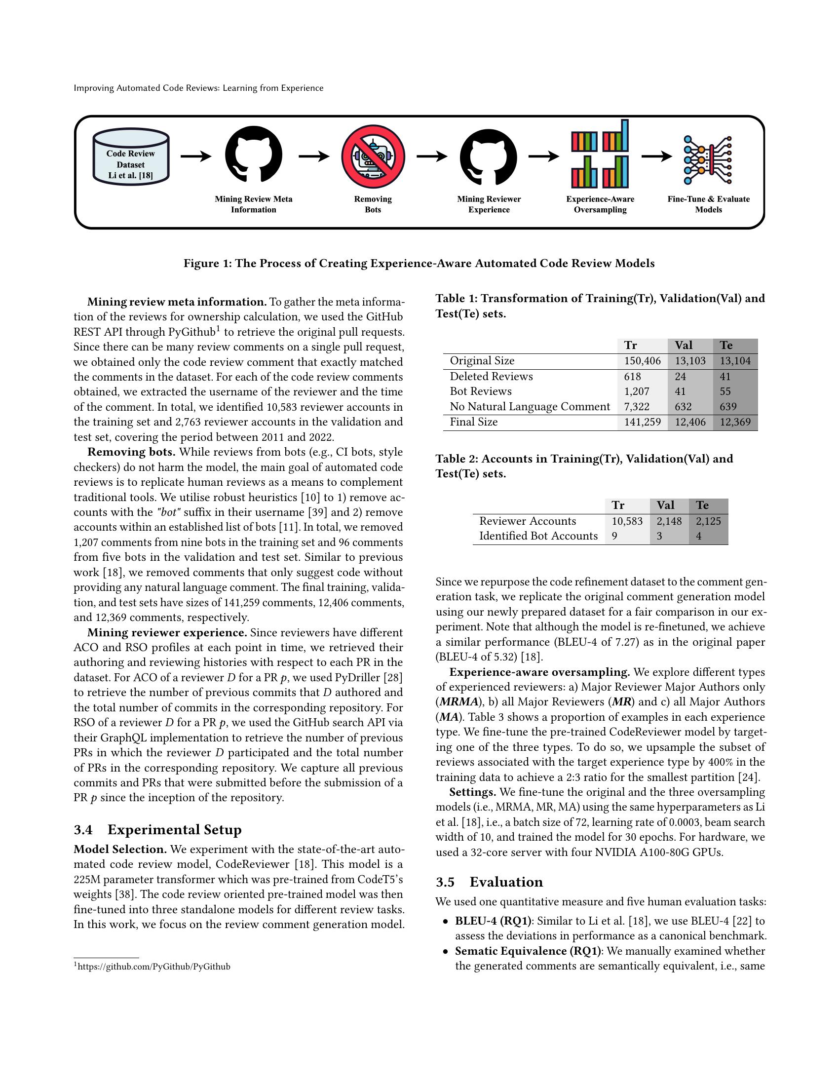 Improving Automated Code Reviews: Learning from Experience - 智源社区论文