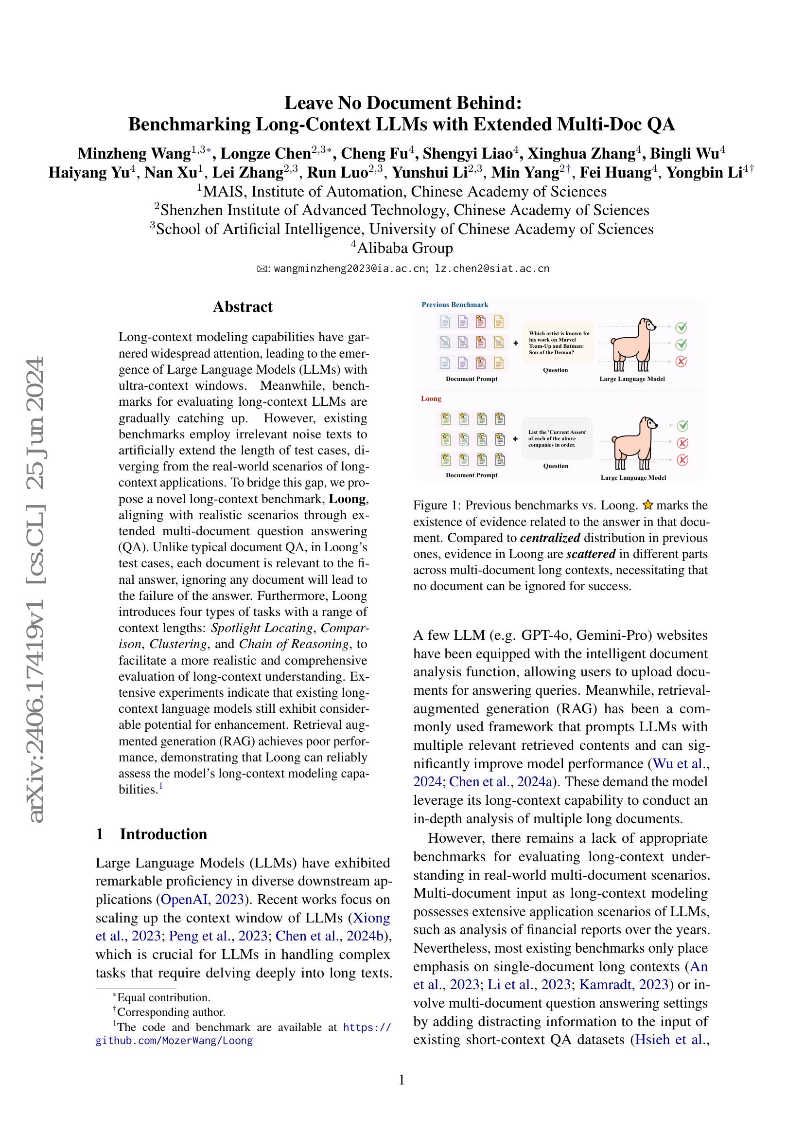 Leave No Document Behind Benchmarking Long Context Llms With Extended Multi Doc Qa 智源社区论文