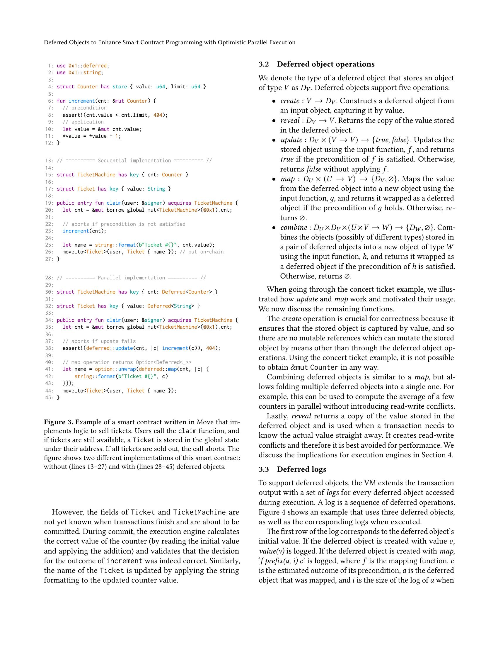 Deferred Objects to Enhance Smart Contract Programming with Optimistic Parallel Execution - 智源社区论文