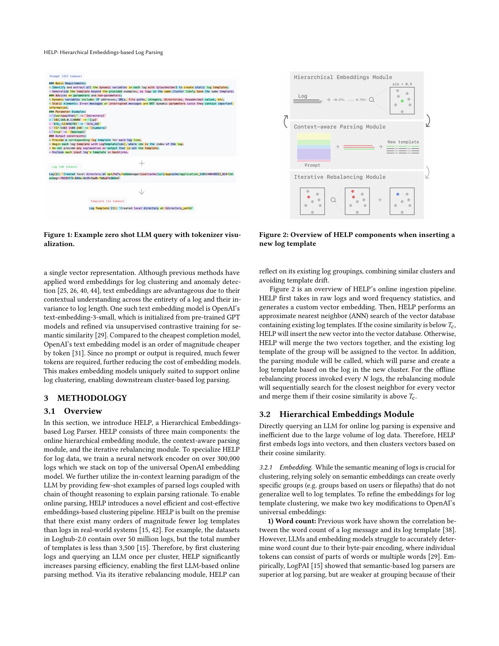 HELP: Hierarchical Embeddings-based Log Parsing - 智源社区论文