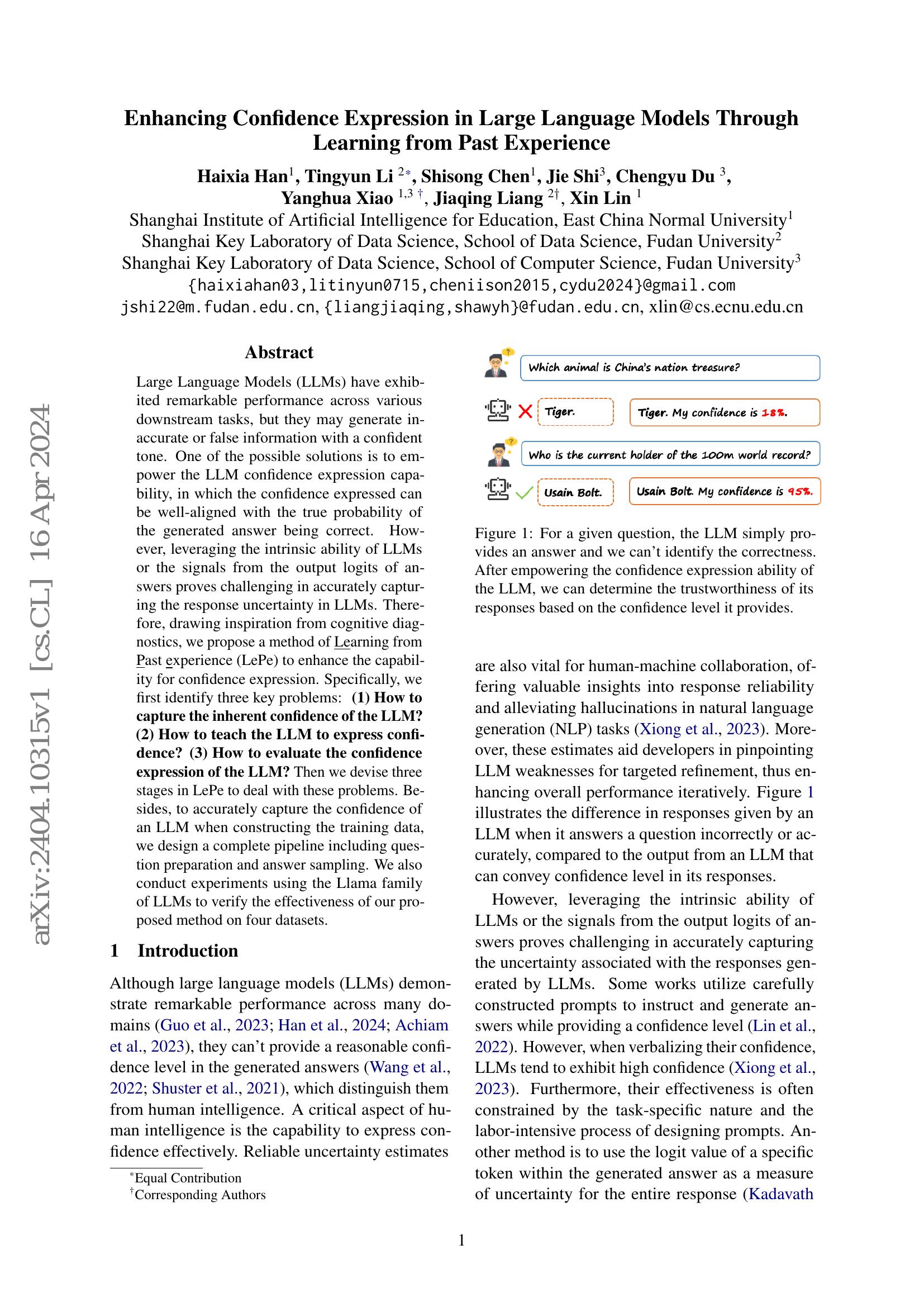 Enhancing Confidence Expression in Large Language Models Through ...