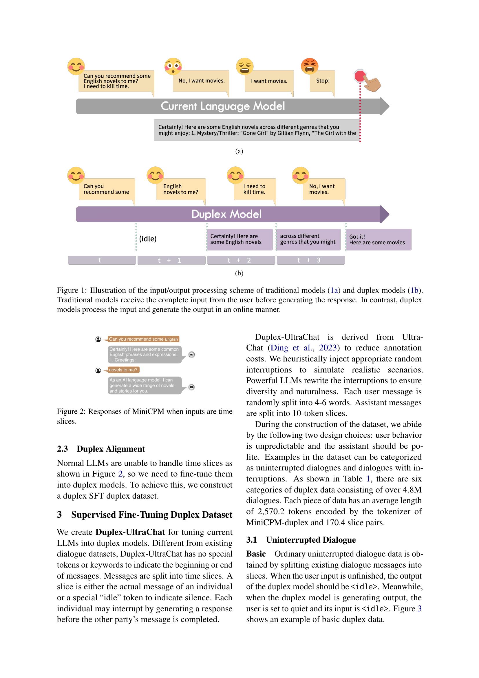 Beyond the Turn-Based Game: Enabling Real-Time Conversations with Duplex Models - 智源社区论文