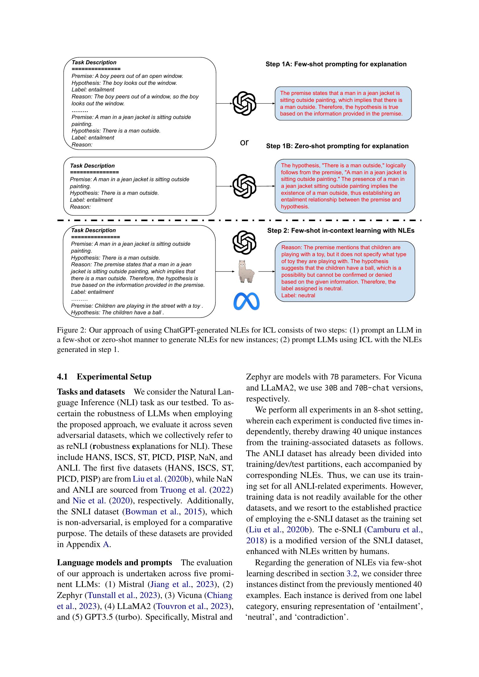 Using Natural Language Explanations to Improve Robustness of In-context Learning for Natural ...